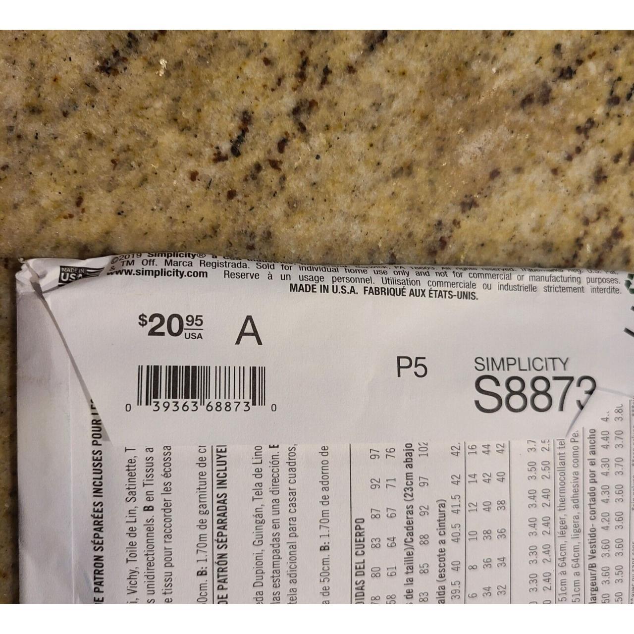 SIMPLICITY PATTERN 8873 DRESSES GERTIE Rockabilly... - Depop