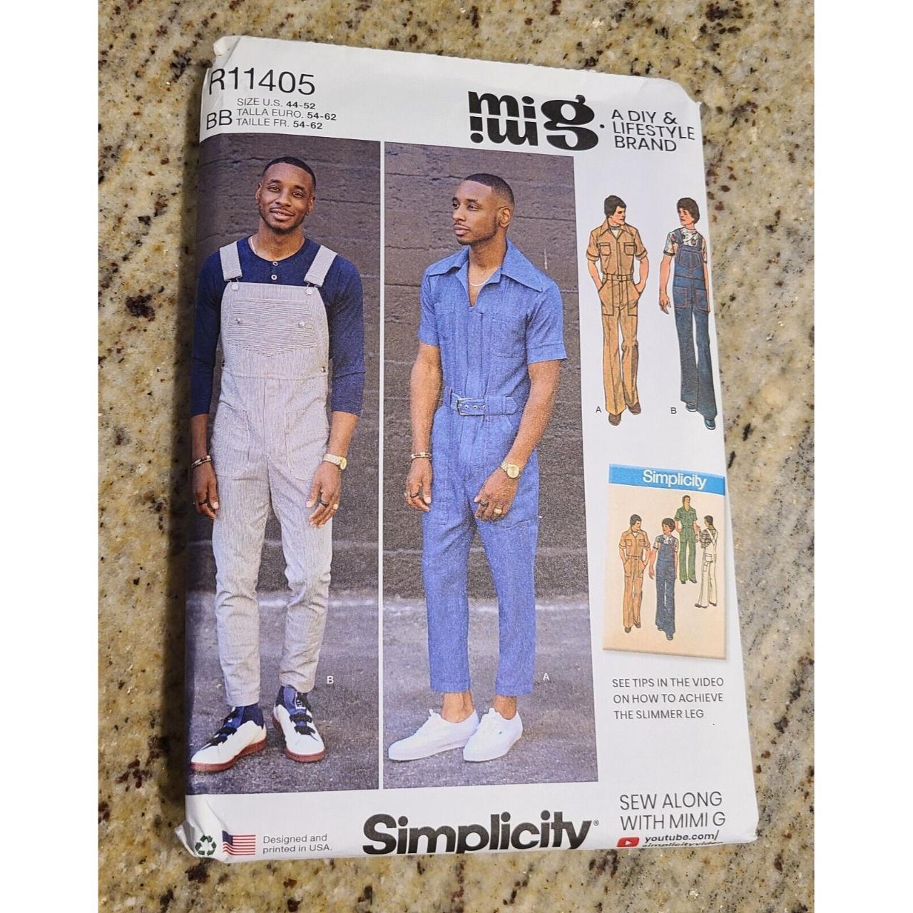 NEW Simplicity R11260 Pattern Vintage Jumpsuit... - Depop
