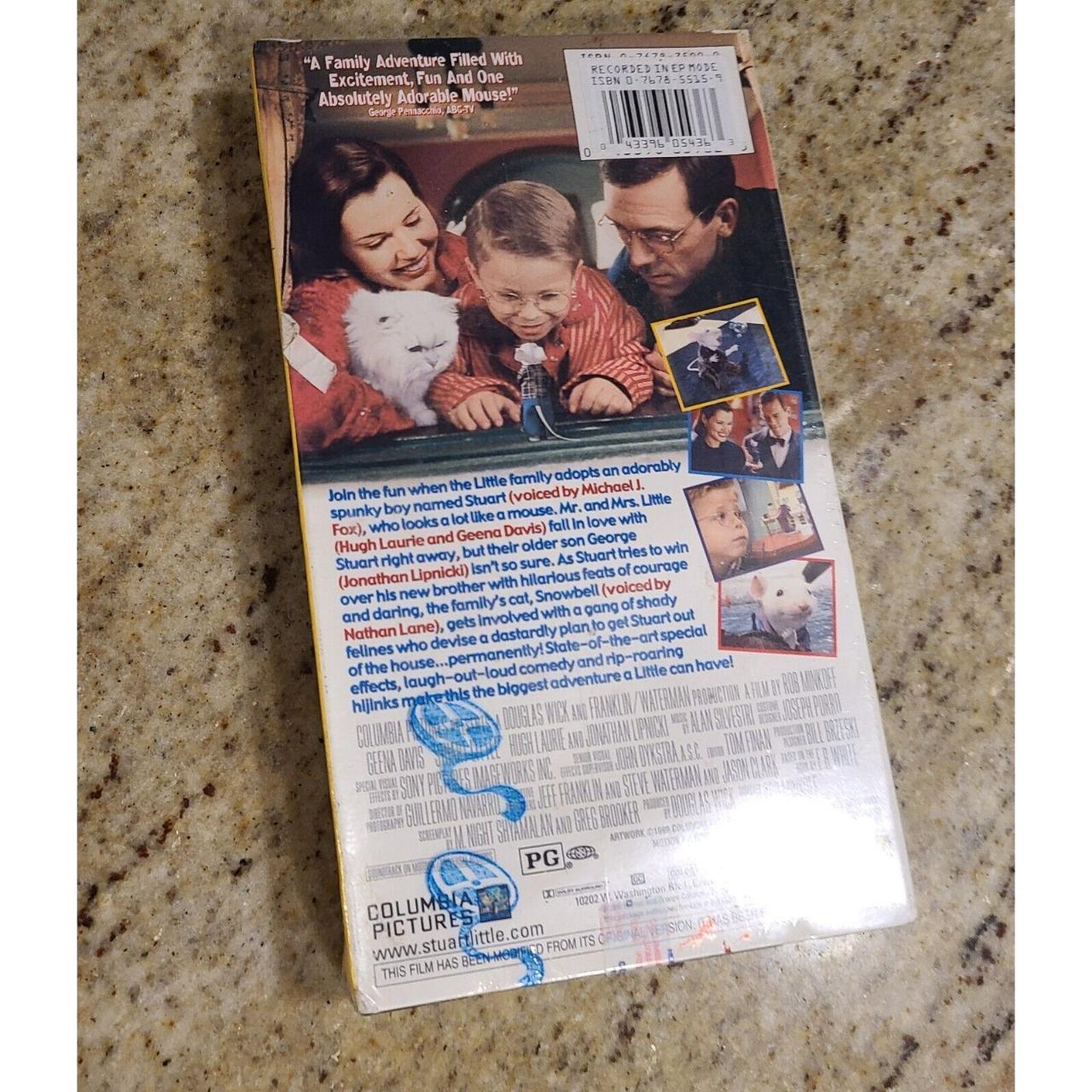Stuart Little VHS 1999 NEW Sealed Hugh Laurie Geena... - Depop