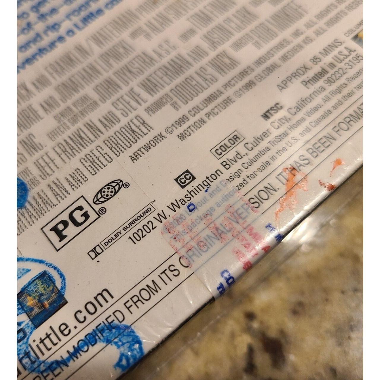 Stuart Little VHS 1999 NEW Sealed Hugh Laurie Geena... - Depop