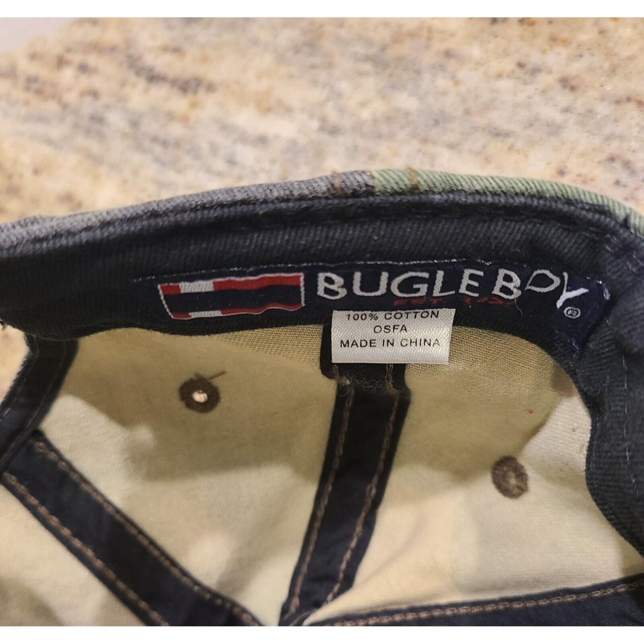 Vintage Bugle Boy Camo Trucker Hat Adult Adjustable... - Depop