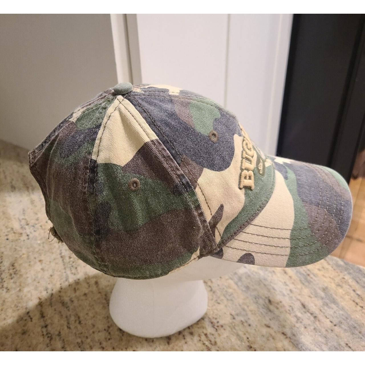 Vintage Bugle Boy Camo Trucker Hat Adult Adjustable... - Depop