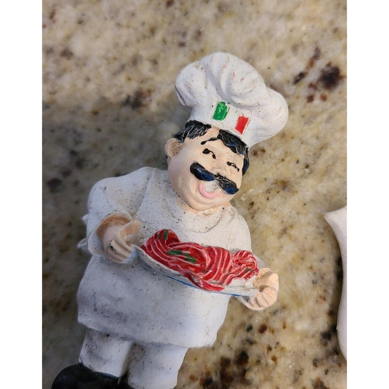 Vintage Fridge Magnets Italian Chef Spaghetti Hat &... - Depop