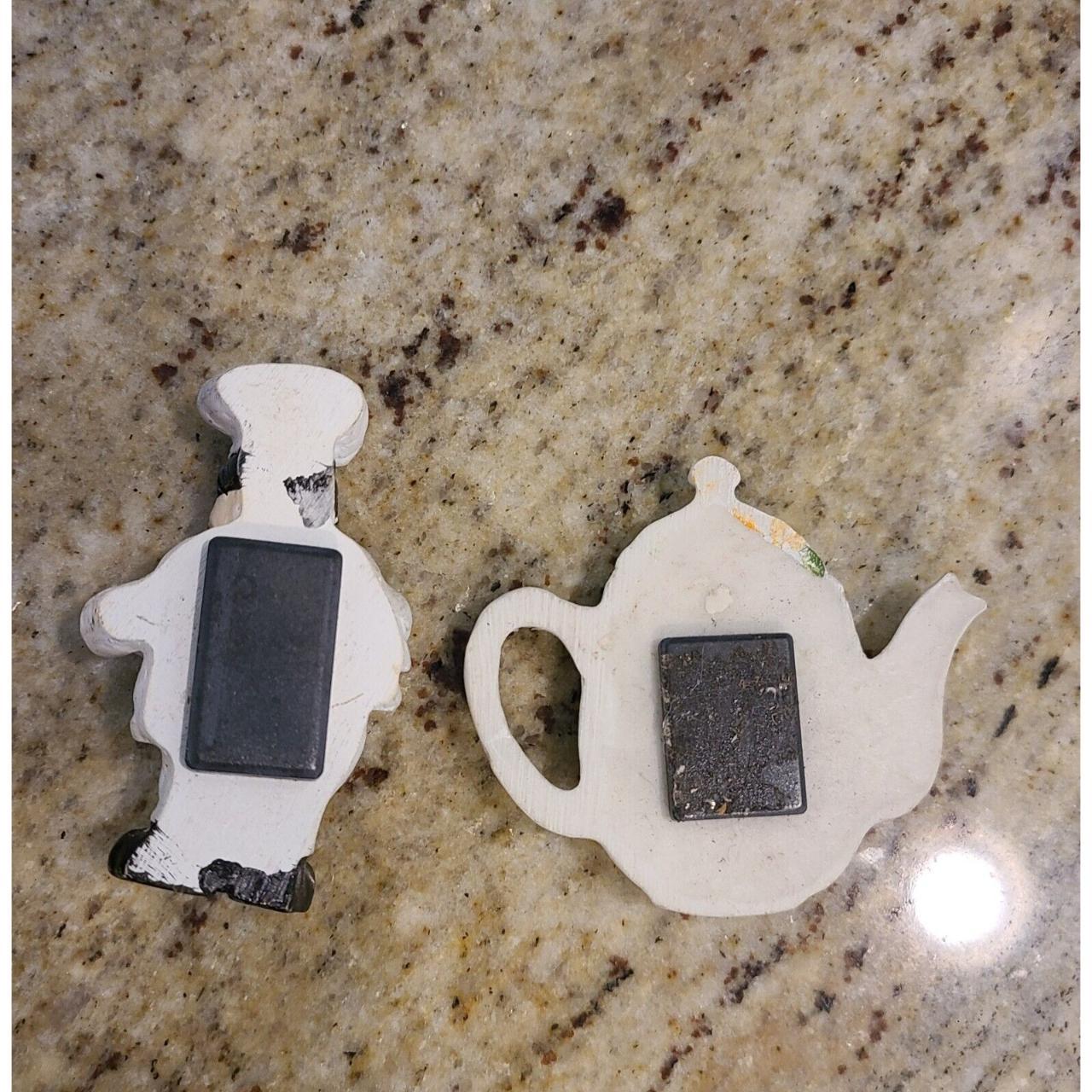 Vintage Fridge Magnets Italian Chef Spaghetti Hat &... - Depop