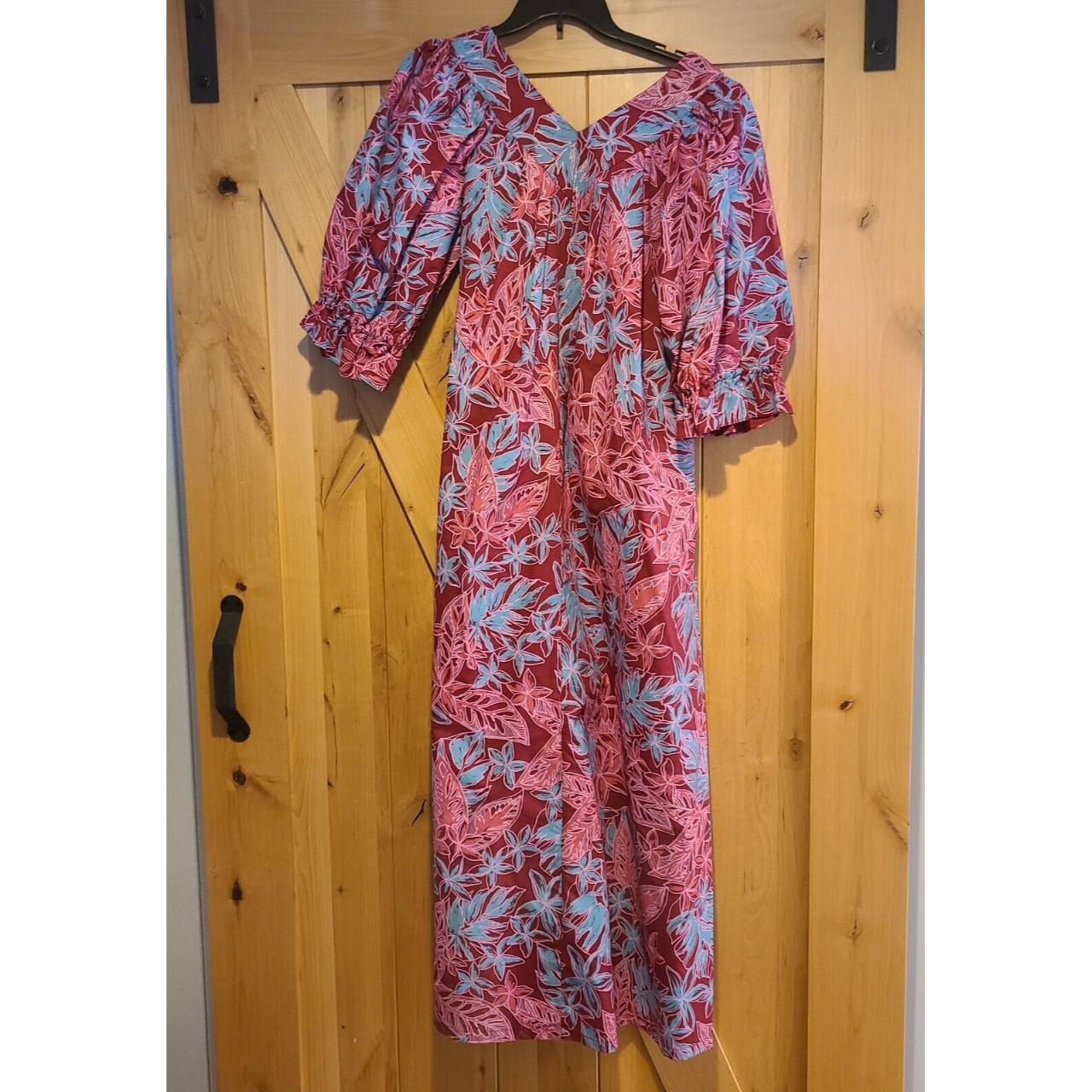 Vintage Tiki Togs Size XS Hawaiian Dress Muumuu... - Depop