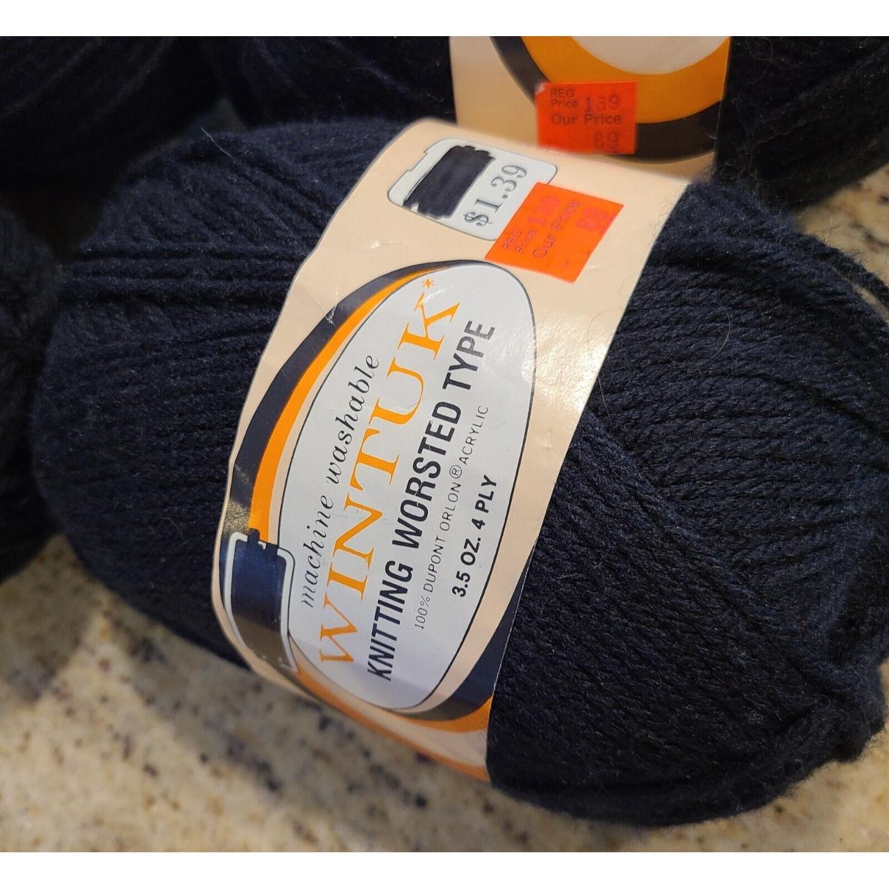 Lot Of 4-Vintage ROMAXE Wintuk Knitting Worsted Type... - Depop