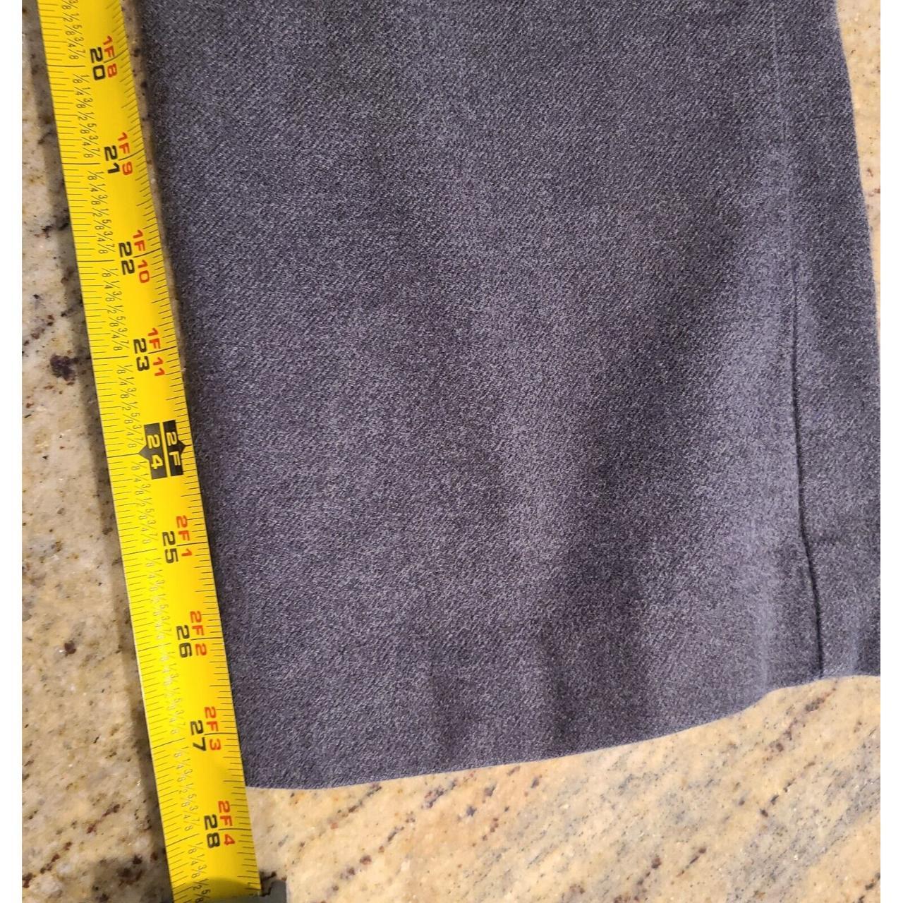 LL Bean Pants 298163 Gray Trousers Slacks Silky... - Depop