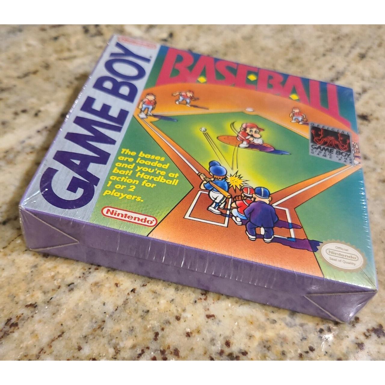 Rare New Sealed 1989 Nintendo Gameboy Baseball Game... - Depop