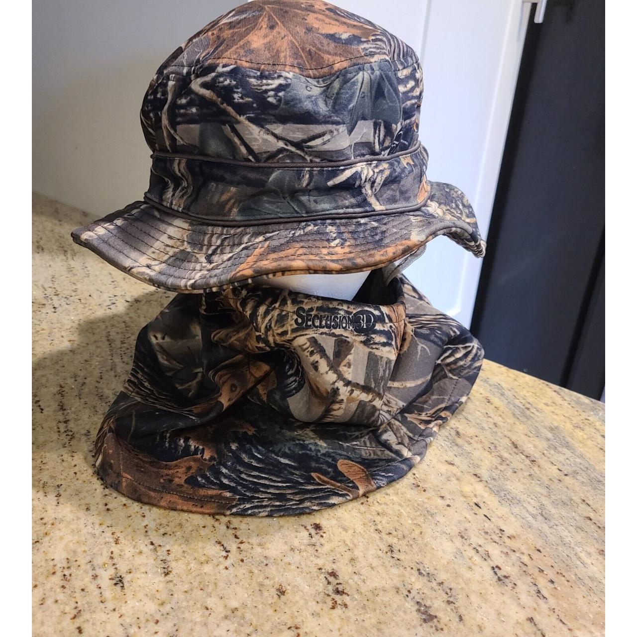 Scentlok ALS Seclusion 3D Camouflage Camo Bucket Hat... - Depop