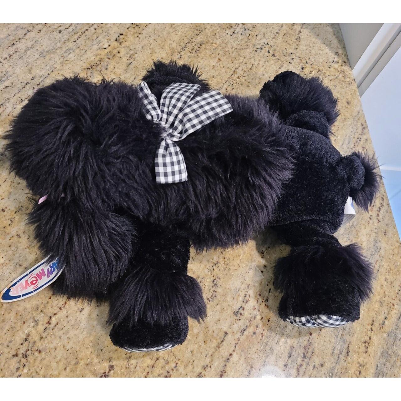 Mary Meyer Black Pipi Poodle 14" Plush Stuffed... - Depop