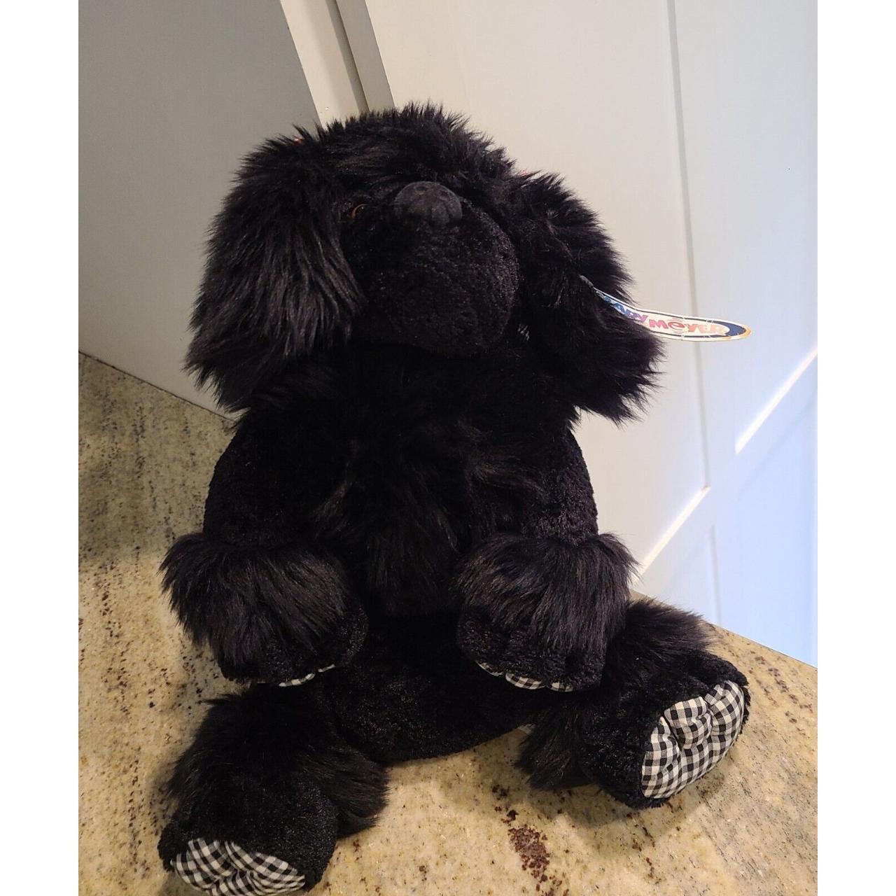 Mary Meyer Black Pipi Poodle 14" Plush Stuffed... - Depop