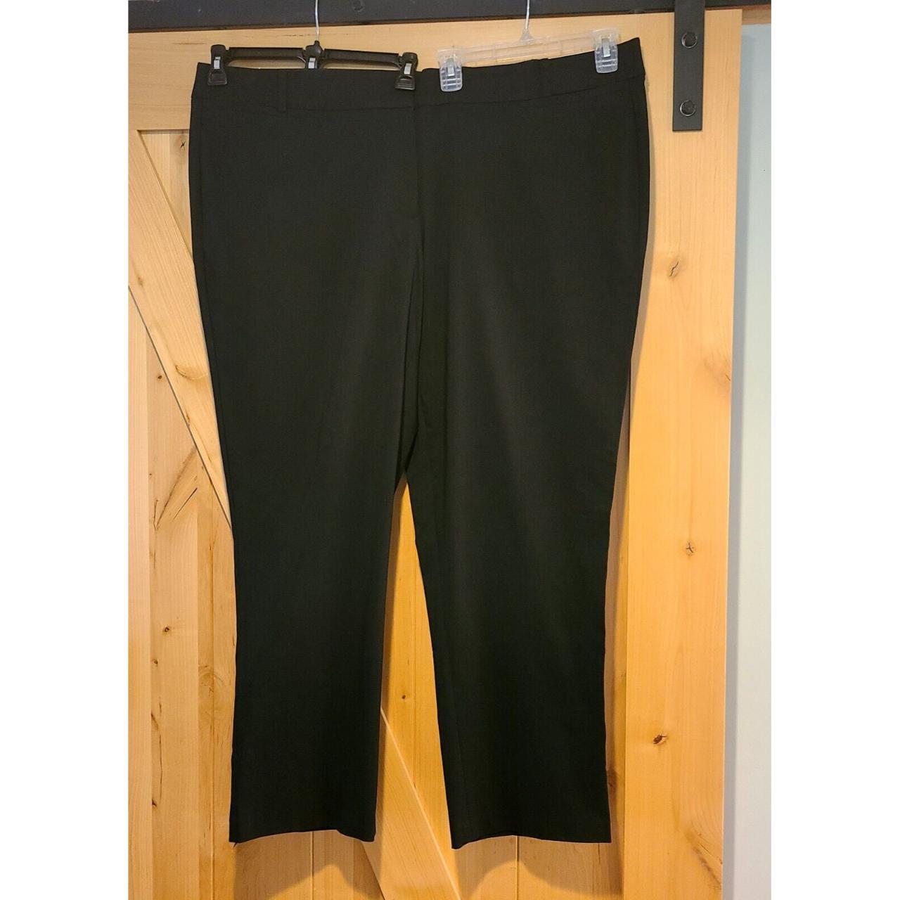 New! Lane Bryant The Allie Straight Black Size 28... - Depop