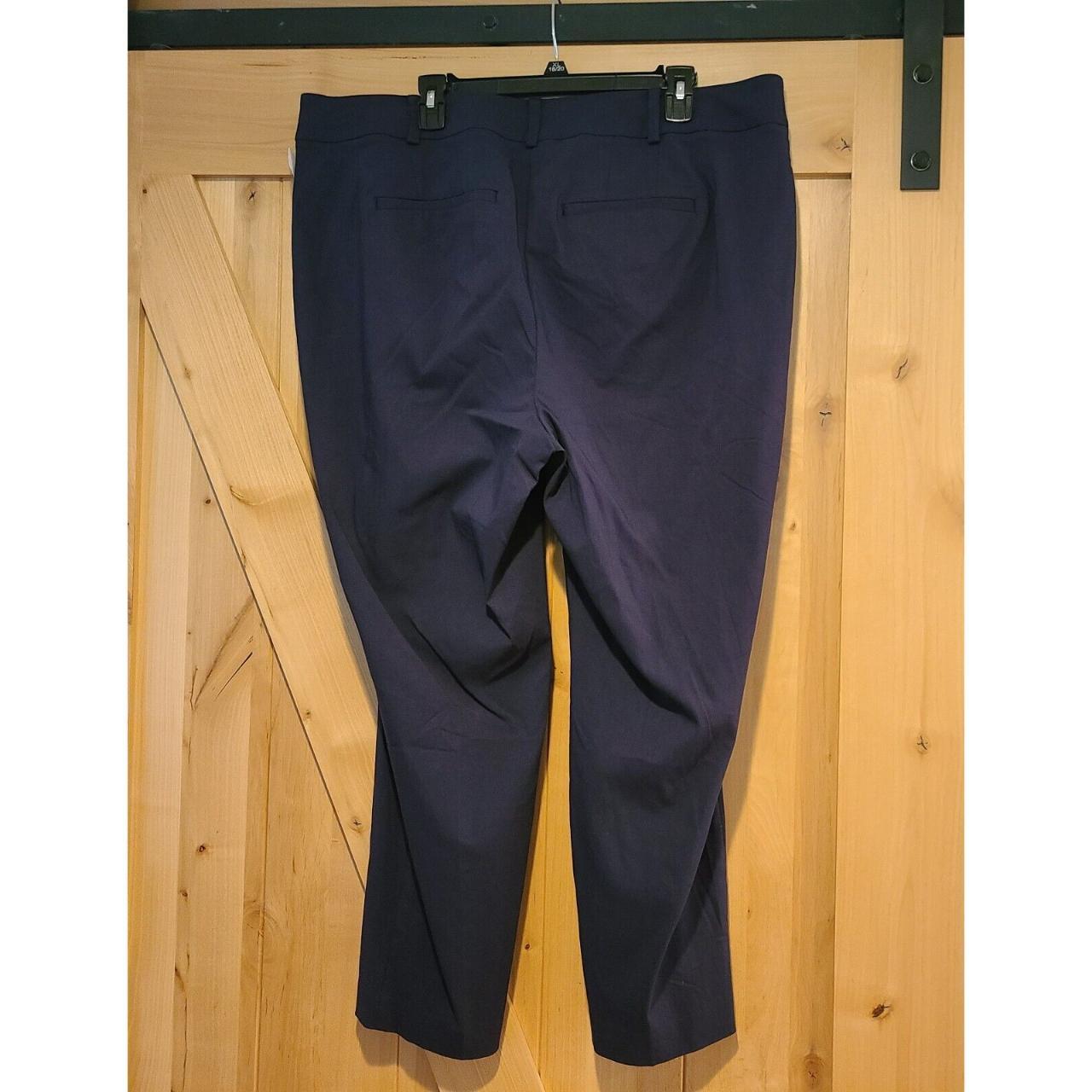 New? Lane Bryant The Allie Size 22R Navy Trouser... - Depop