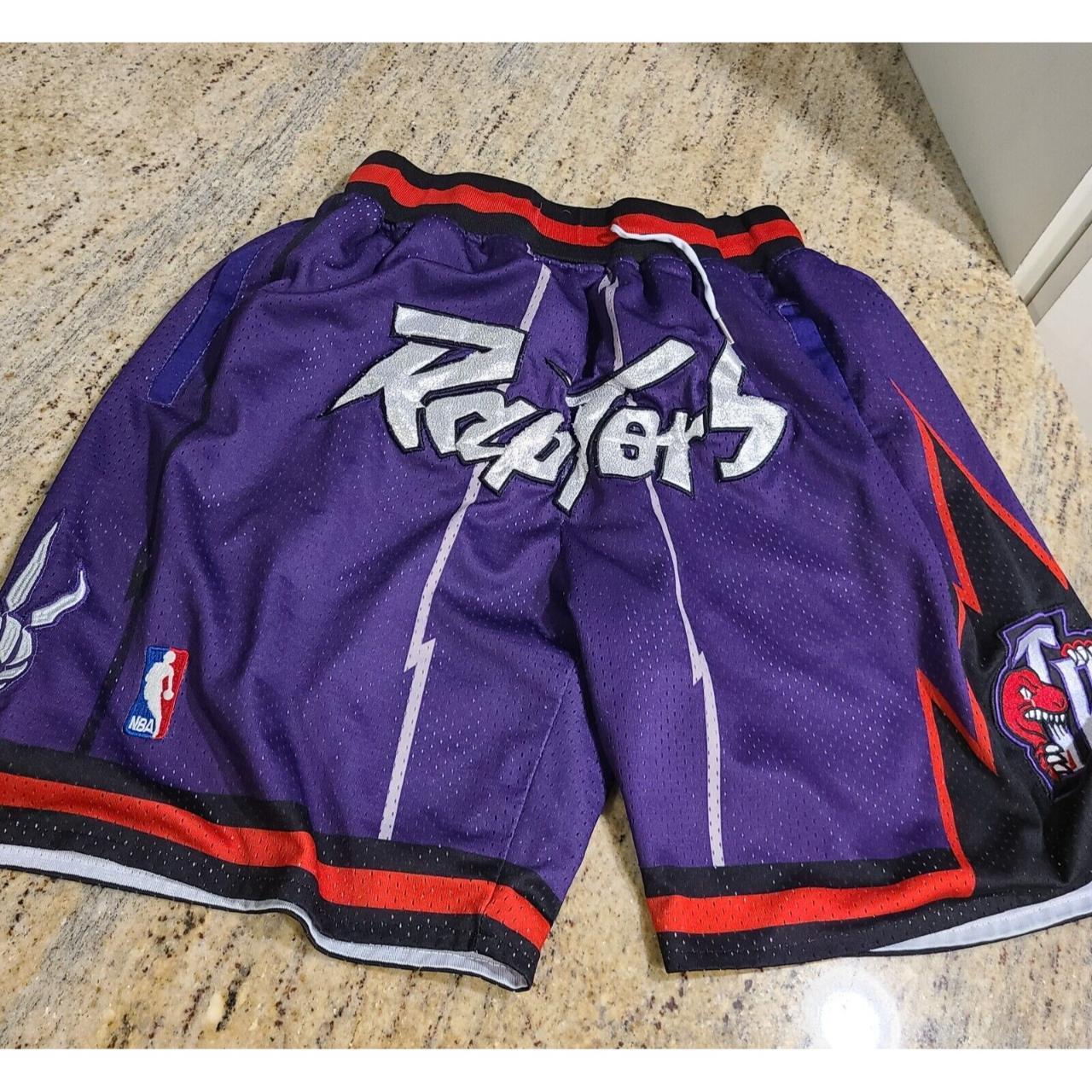 Just Don NBA Toronto Raptors 98/99 Basketball Shorts... - Depop