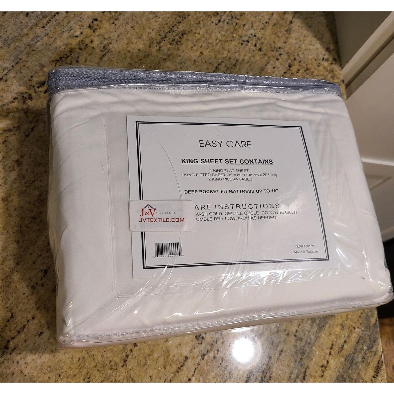 New Milano Collection King Sheet Set Set 1000 Thread... - Depop