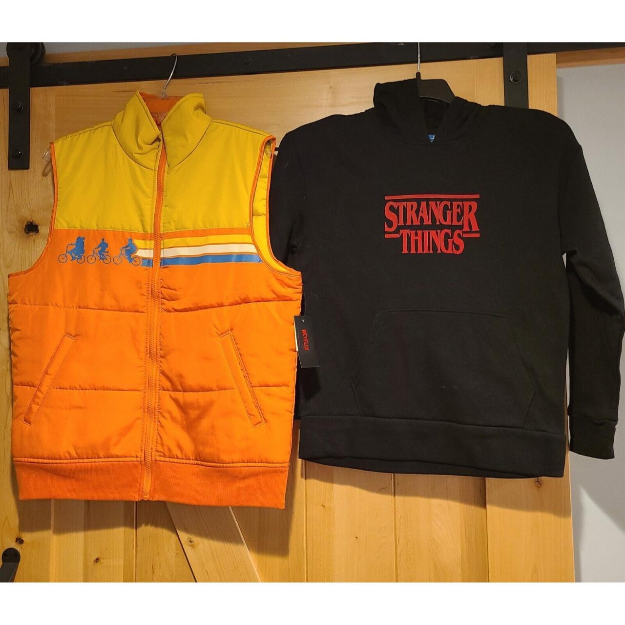 Stranger Things Lot of 2 New! Netflix Vest Puffer... | Depop