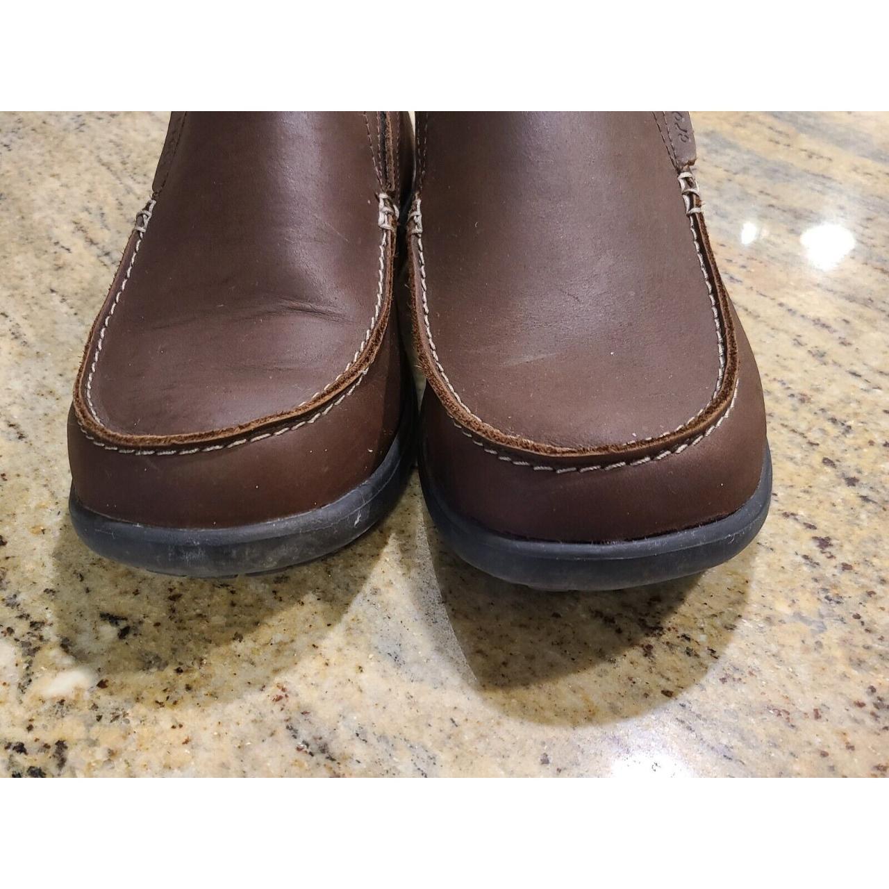 Crocs Denton Leather Slip On Loafer Boat Shoes Men's... - Depop