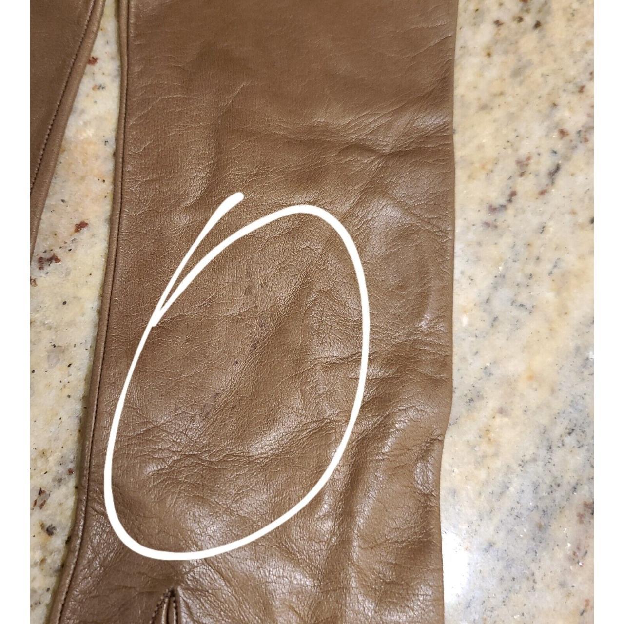 New! Vintage Size S 7 Brown Soft Leather Formal 11"... - Depop