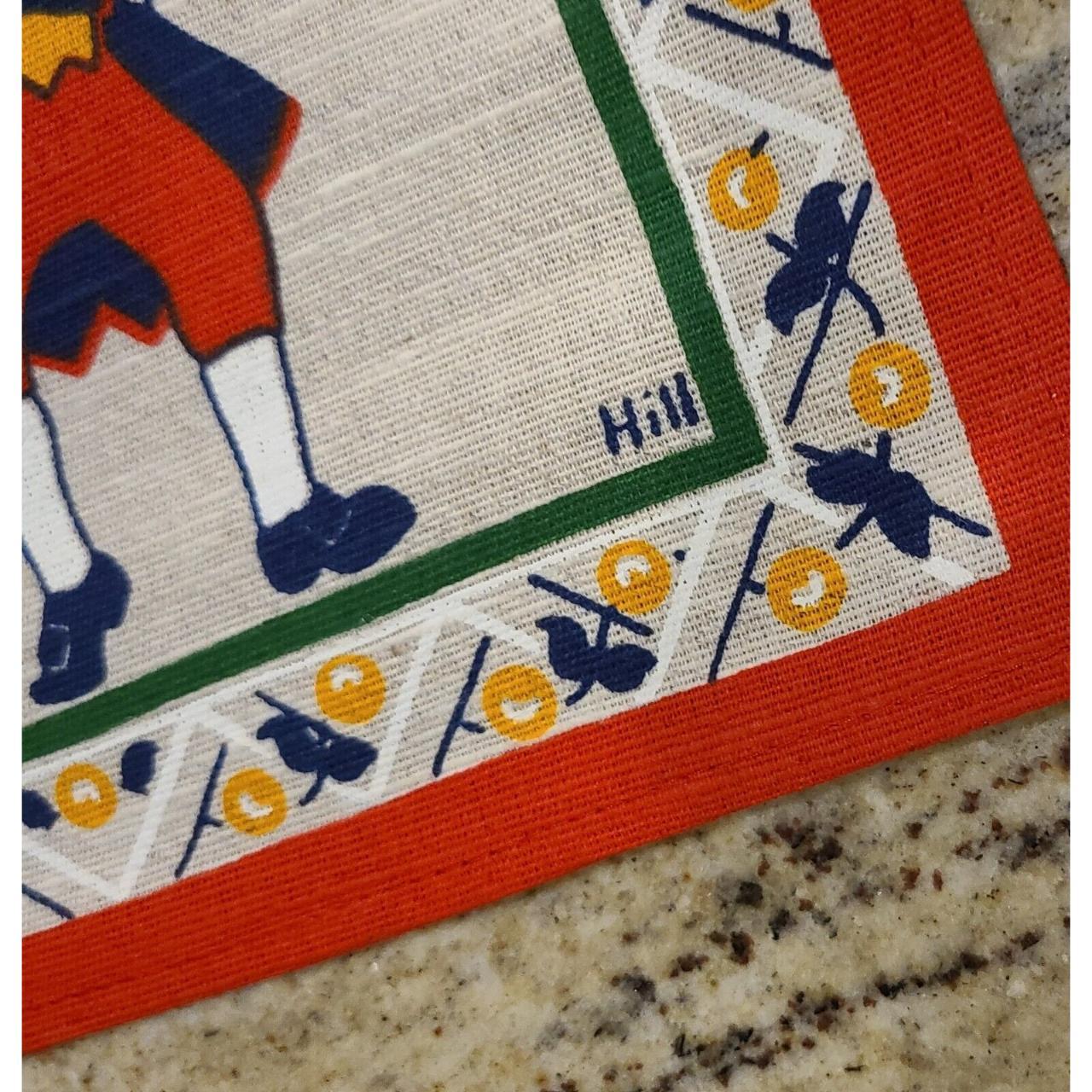 New? Vtg Linen Dutch Table Runner Dresser Scarf... - Depop