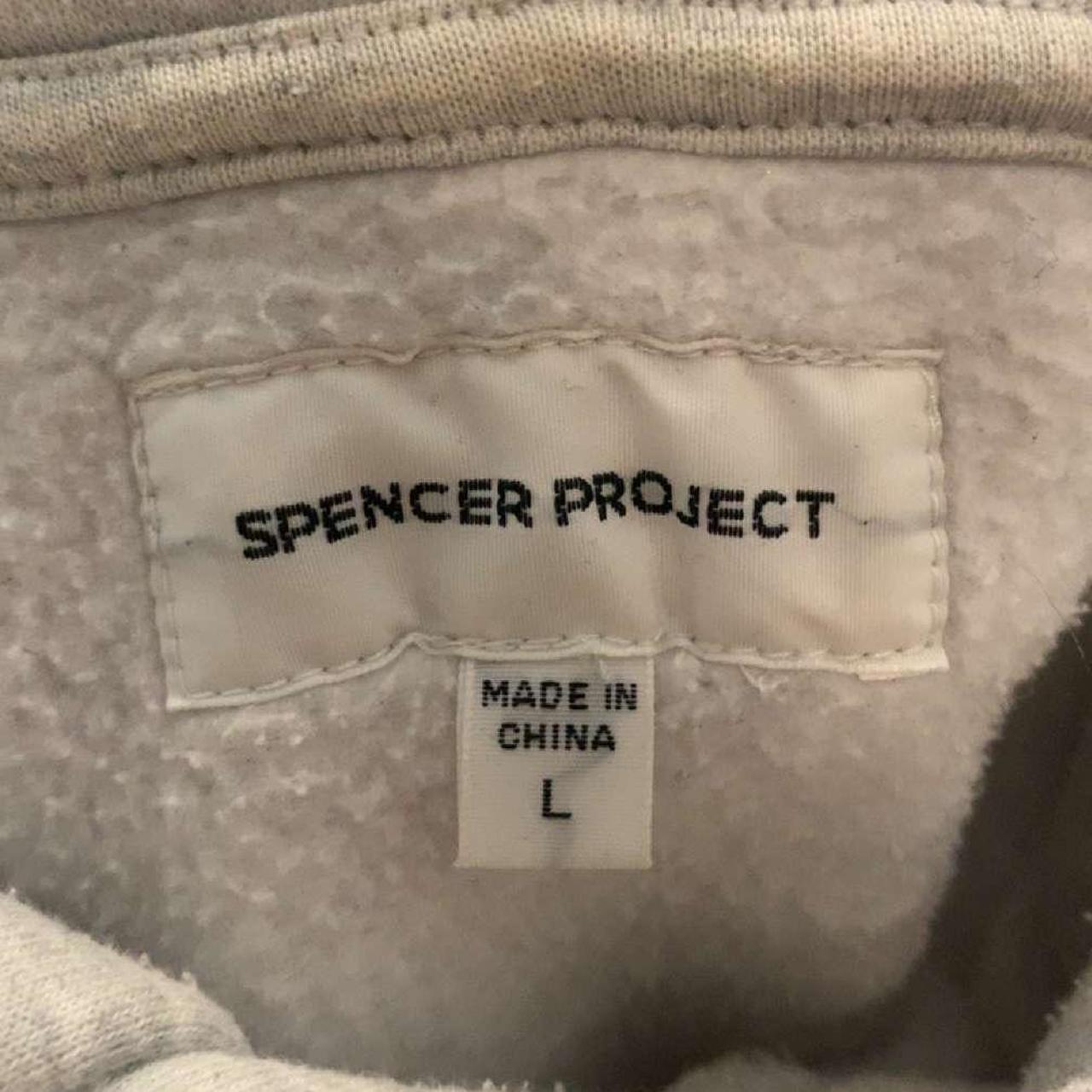 Excellent Grey Spencer Project Hoodie Great... - Depop