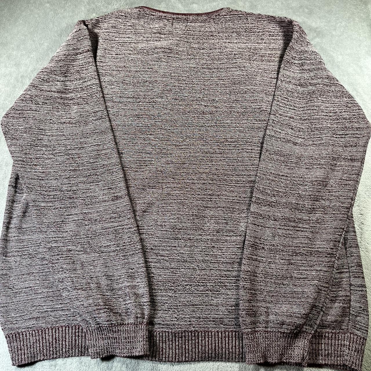 ACW85 Authentic Casual Wear Burgundy Jumper Men’s... - Depop