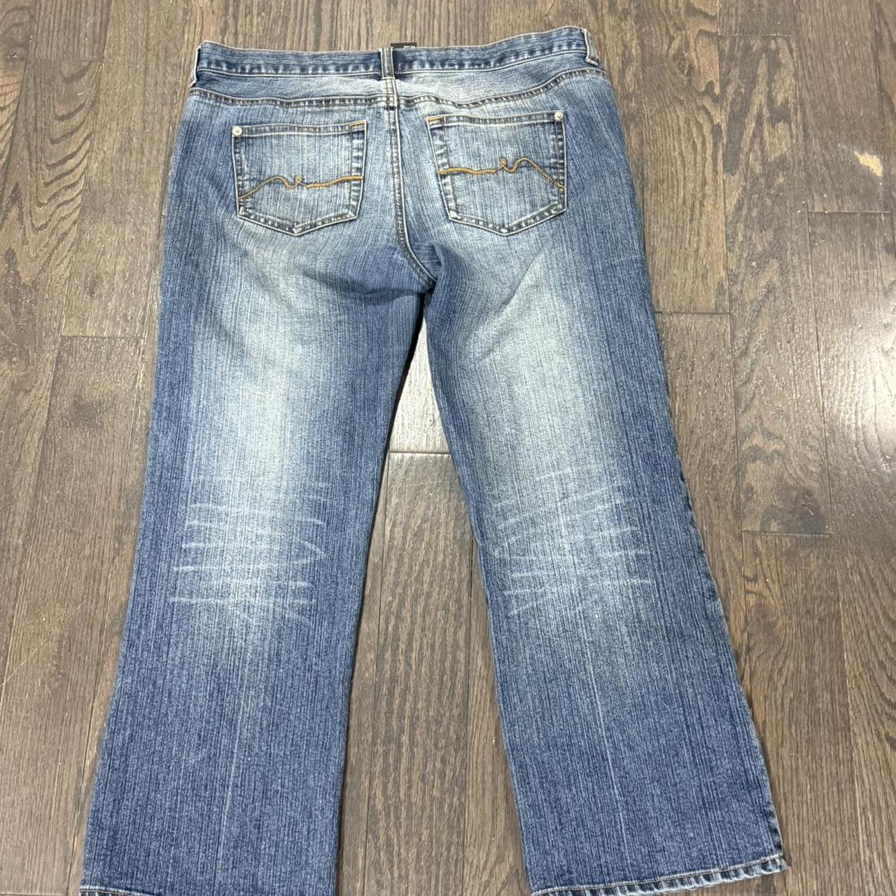 Y2K RAMPAGE LOWRISE BAGGY JEANS —size 11... - Depop