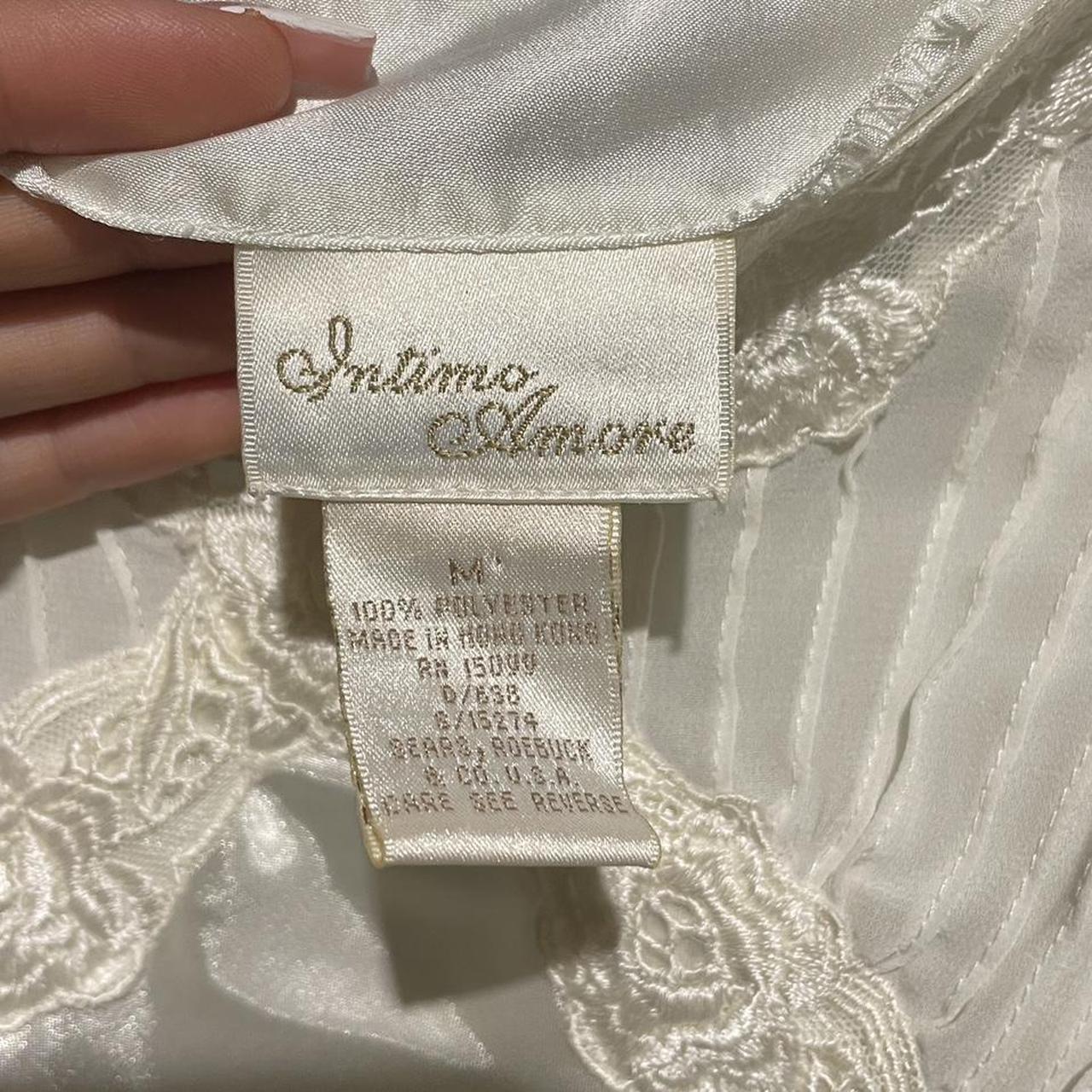 White Silk Dress - Depop