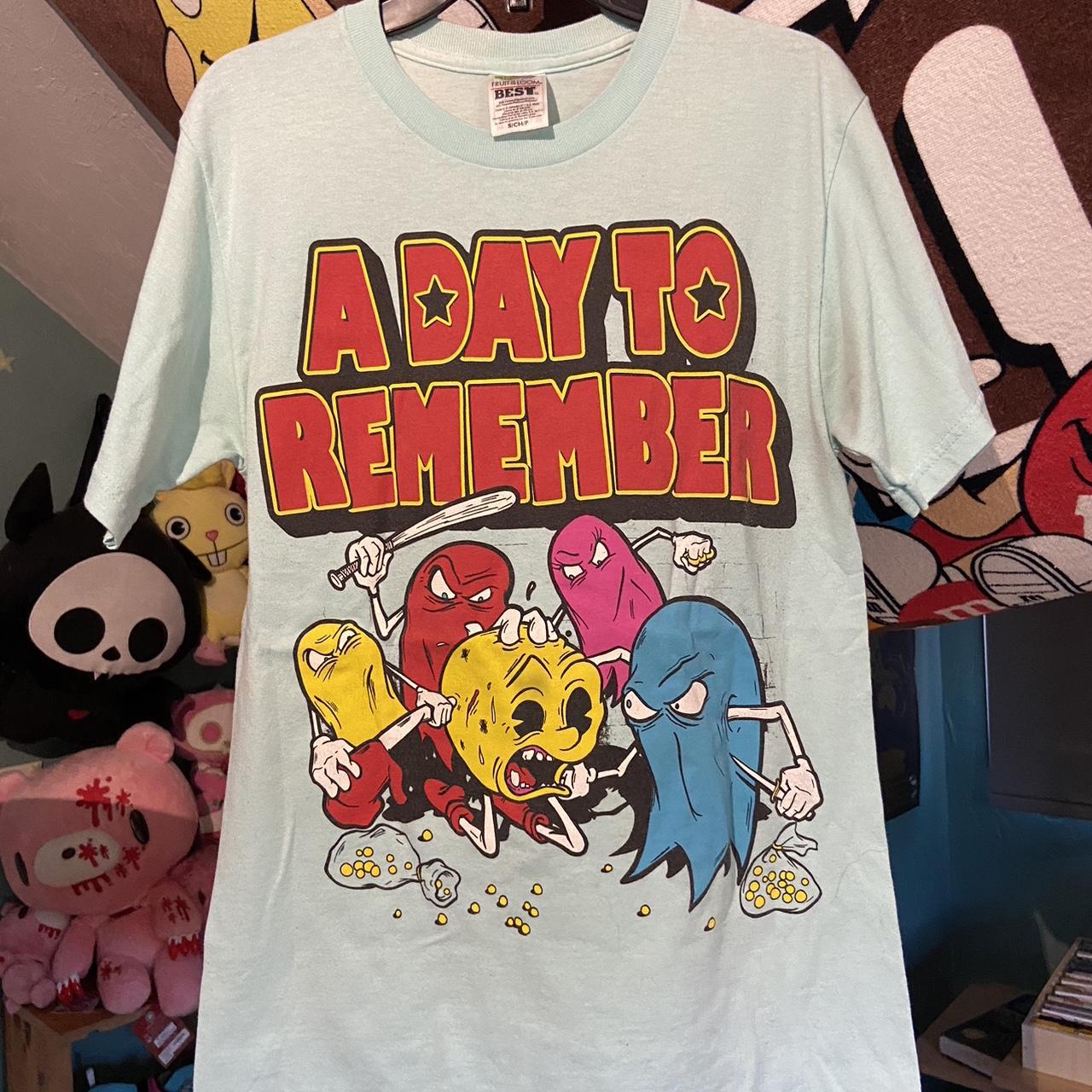 A Day To Remember ADTR pacman shirt Tagged Hot... - Depop