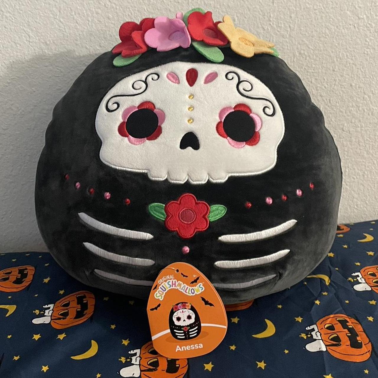 #Halloween Anessa #skeleton #DOTD #Squishmallow - Depop
