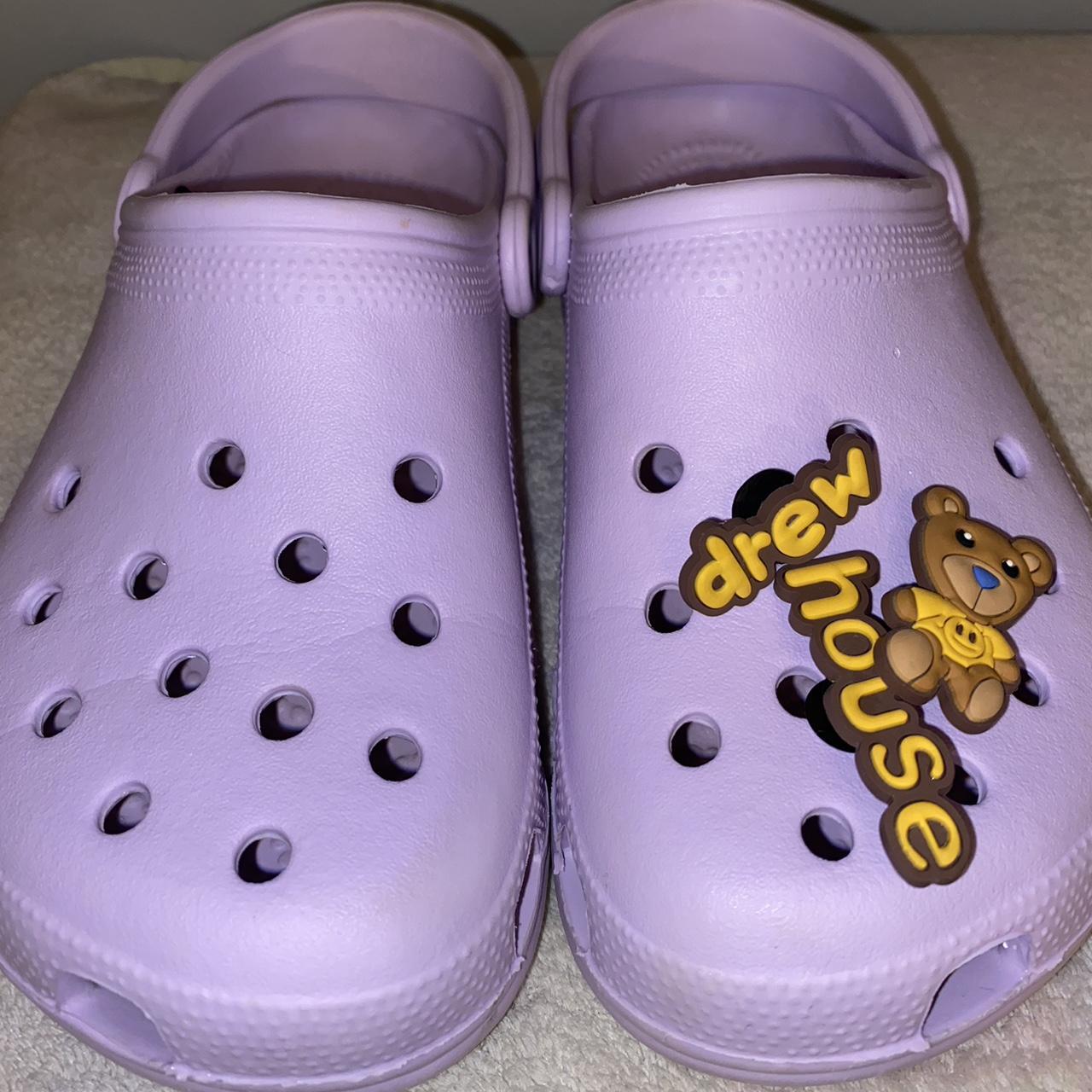 justin bieber drew house crocs size: M5 W7 plus the... - Depop