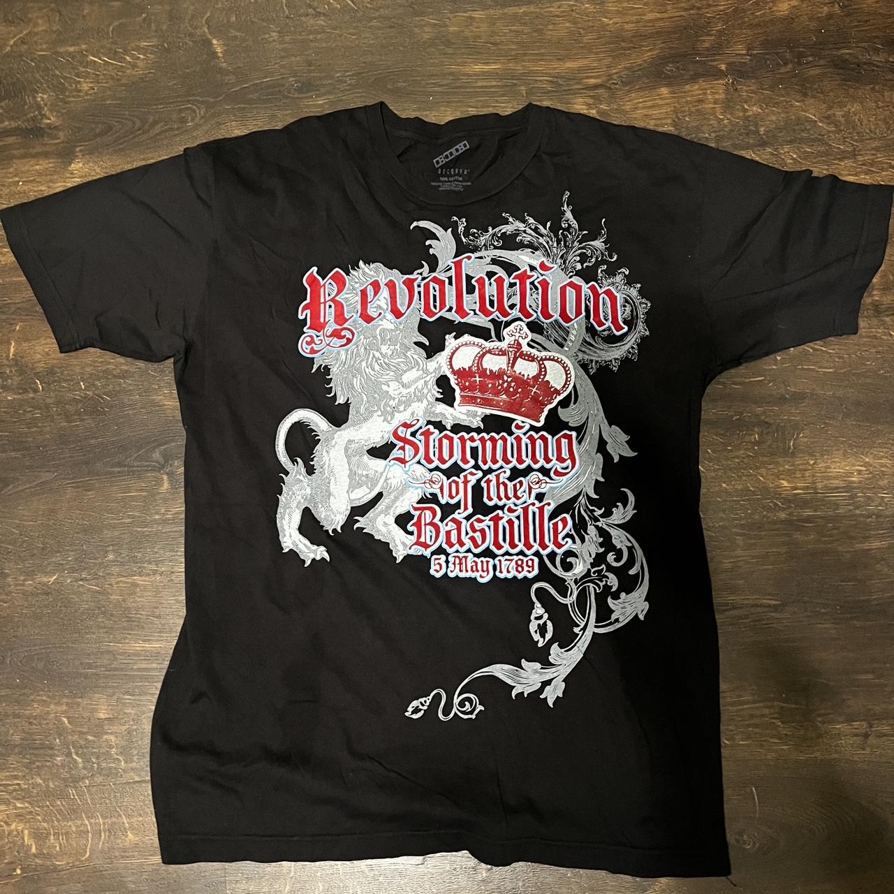 Cool black y2k shirt #y2k #emo #affliction... - Depop