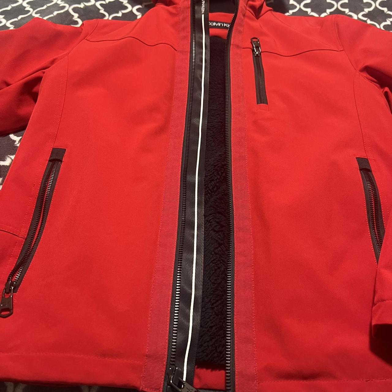 Calvin Klein Coat Perfect Condition - Depop