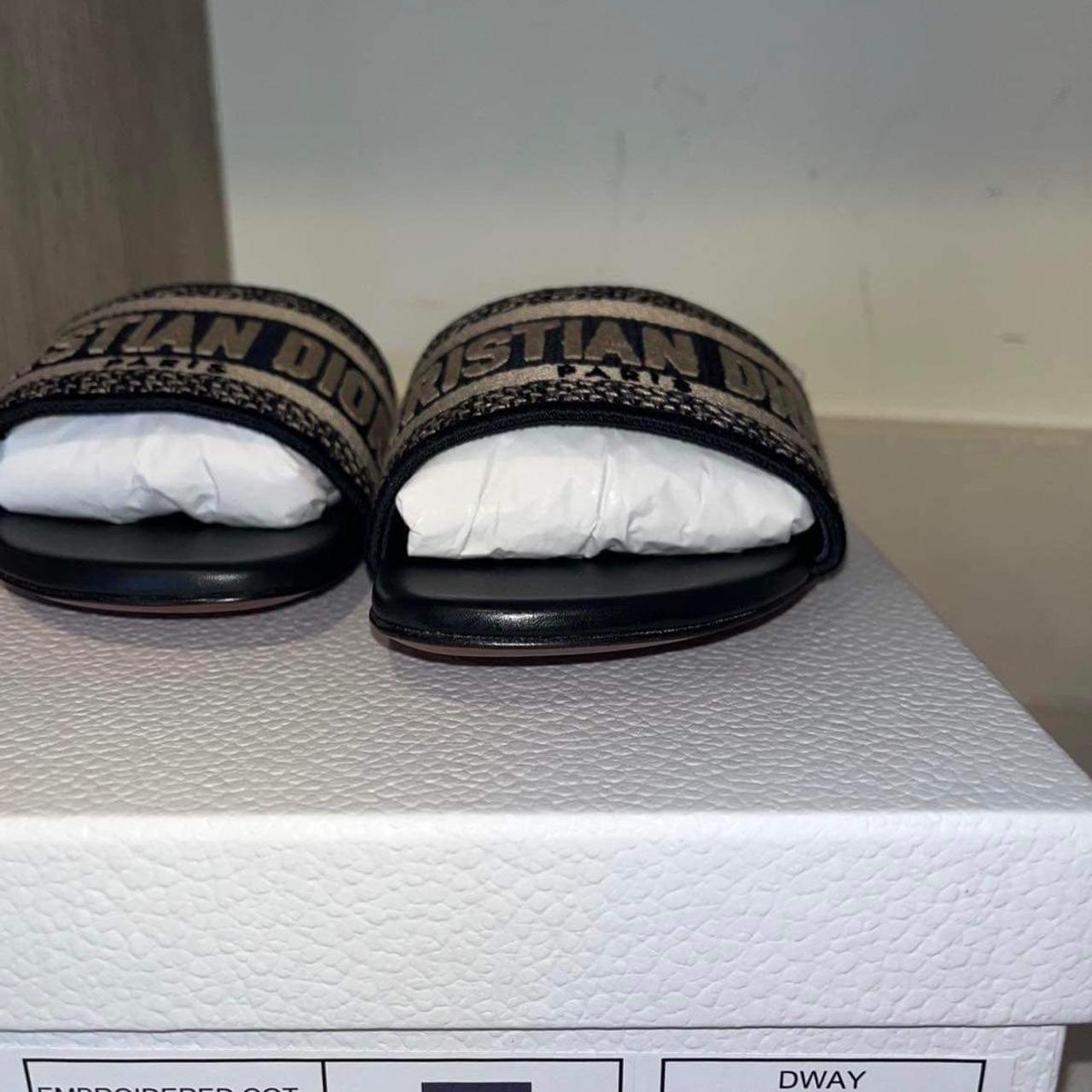 Christian Dior slides Original Receipt In box - Depop