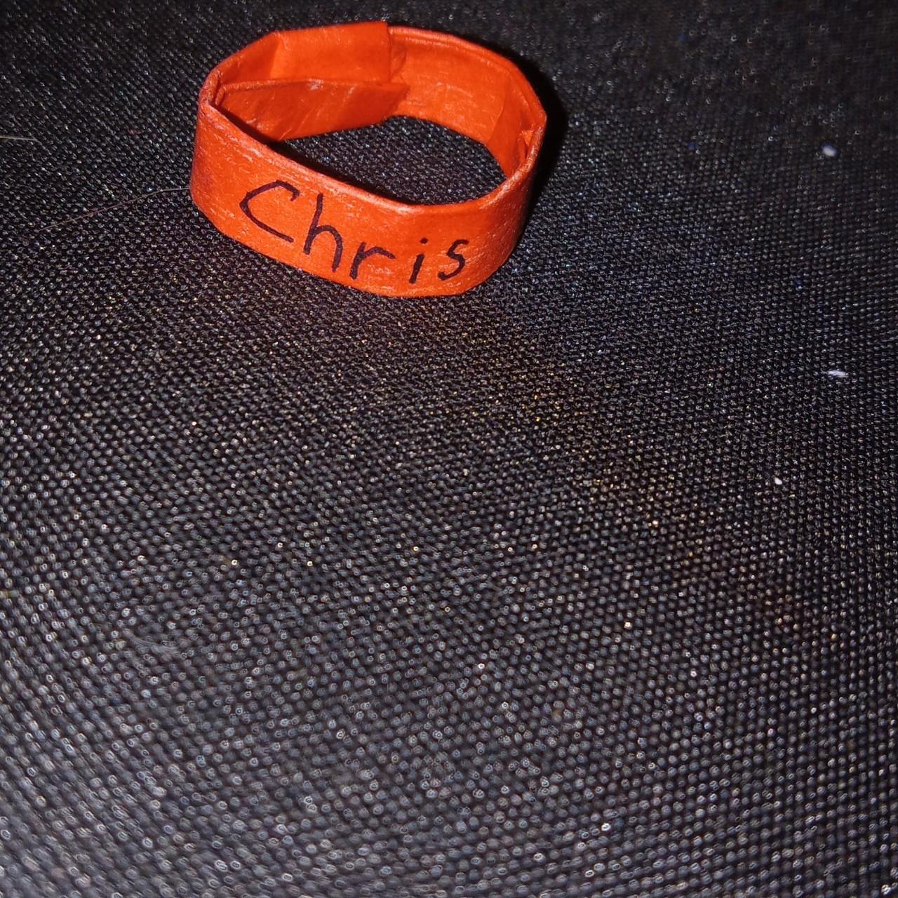 Paper ring for sturniolo versus tour team... - Depop