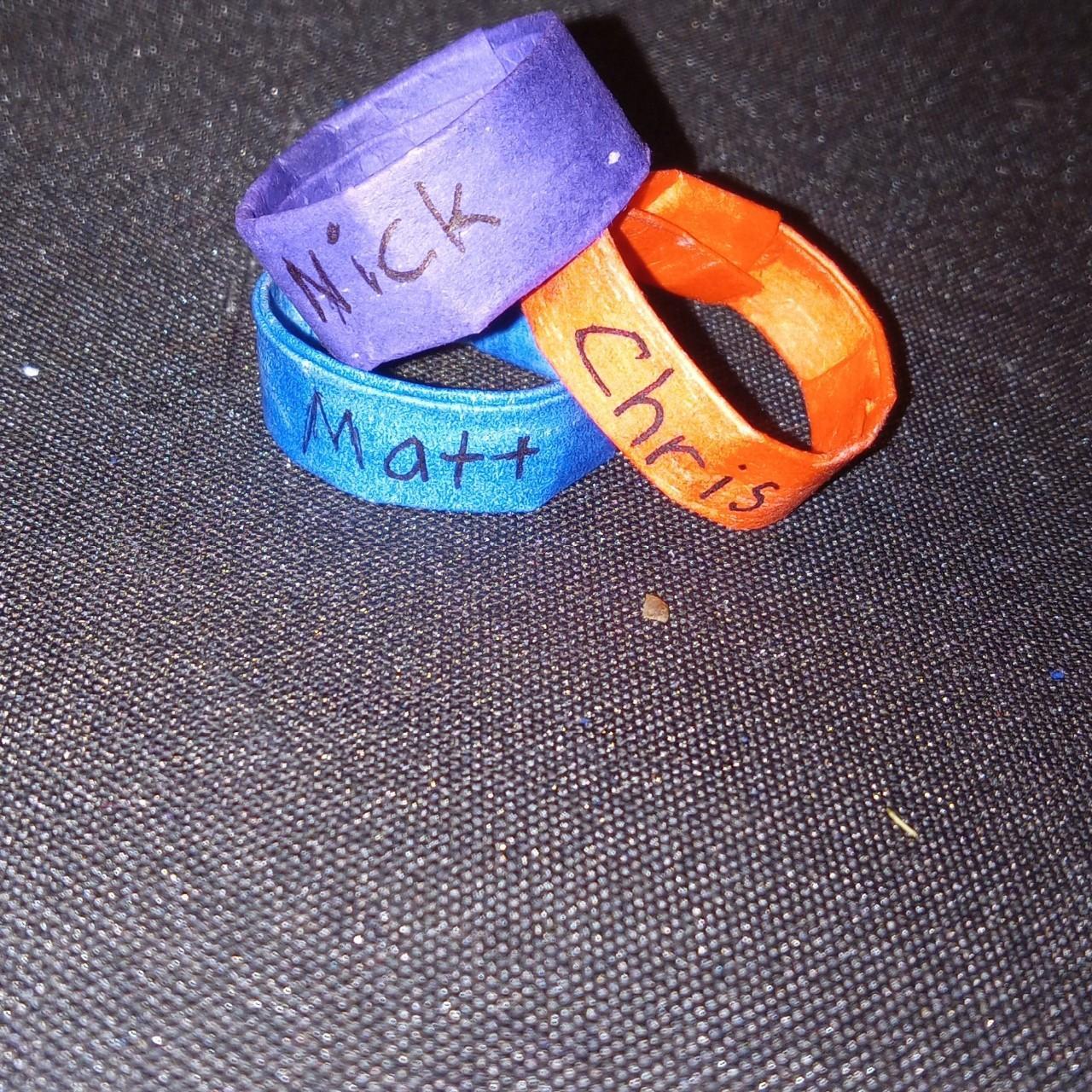 Paper ring for sturniolo versus tour team... - Depop