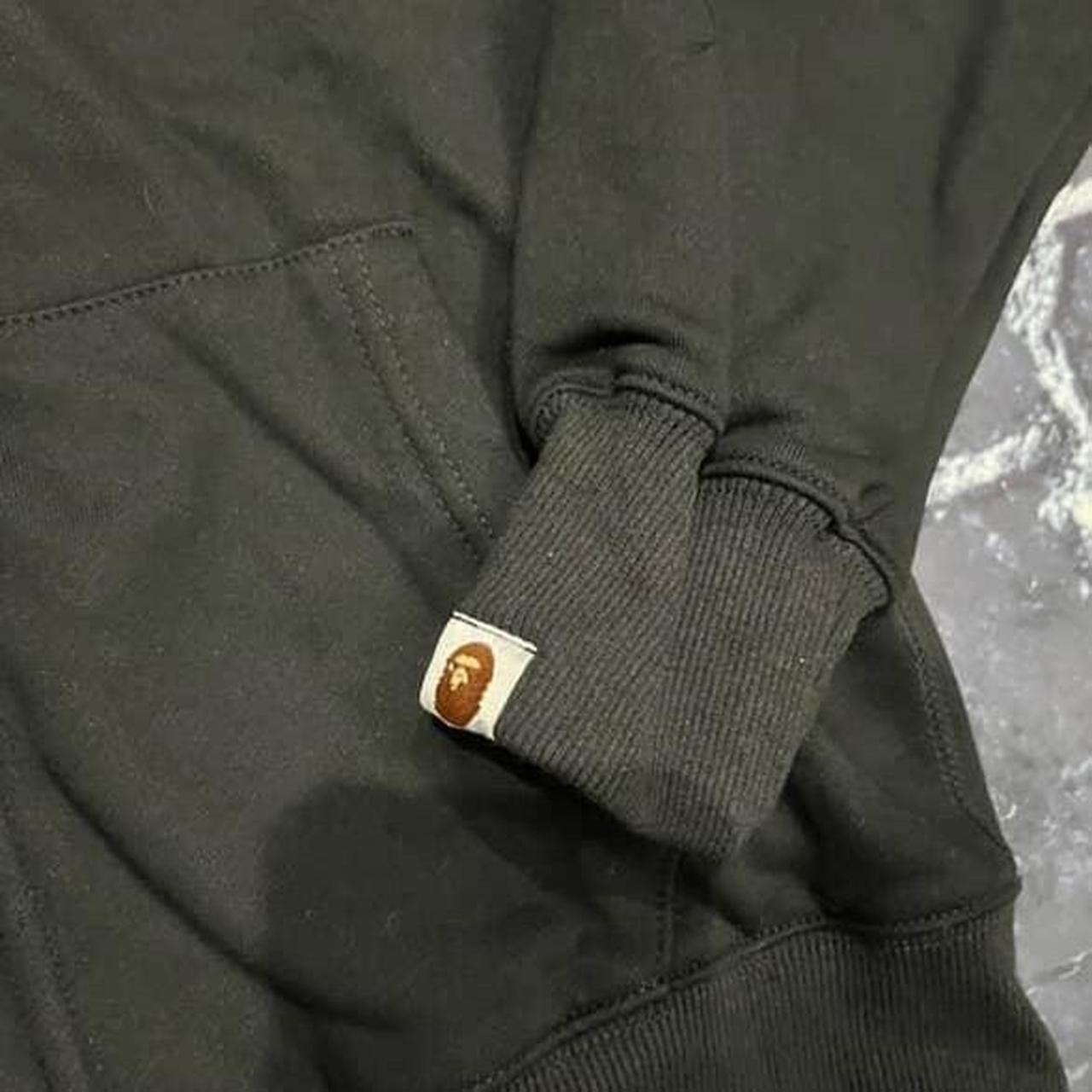 A Bathing Ape (BAPE) Double Hoodie Zip-Up Jacket –... | Depop