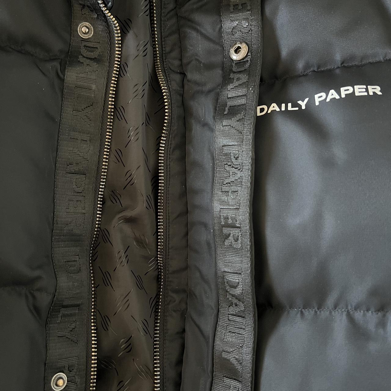 Daily paper puffer jacket Size : S Fits M - Depop
