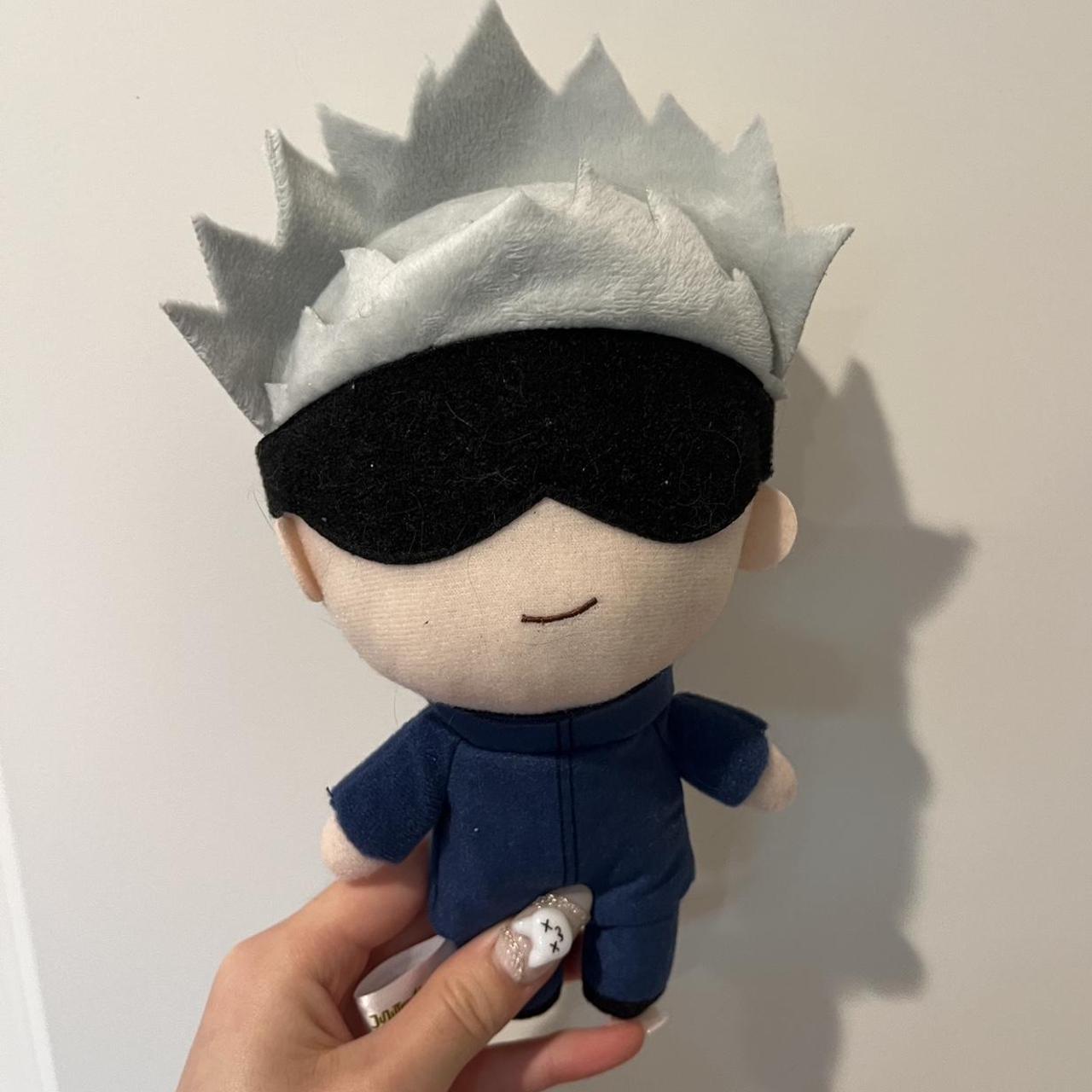 small jujitsu kaisen gojo plush ♡ no flaws, was a... - Depop