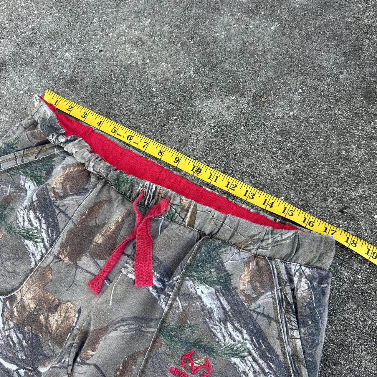 Realtree camo sweatpants bootcut flare - baggy fit... - Depop