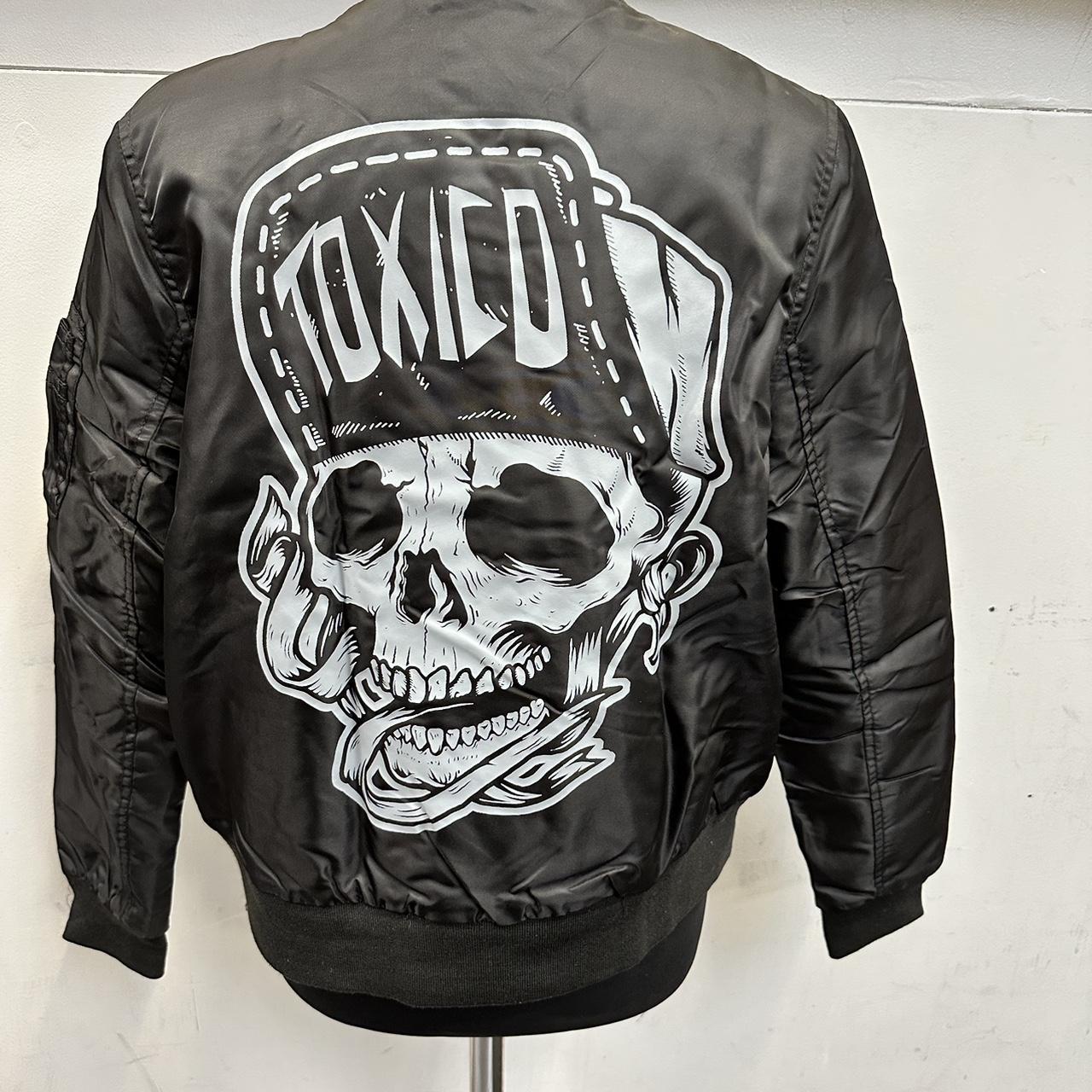 #toxico #noposse green #bomber jacket. New end of... - Depop