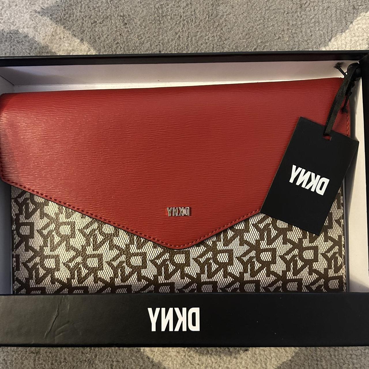 DKNY Clutch bag and passport holder Never been... - Depop