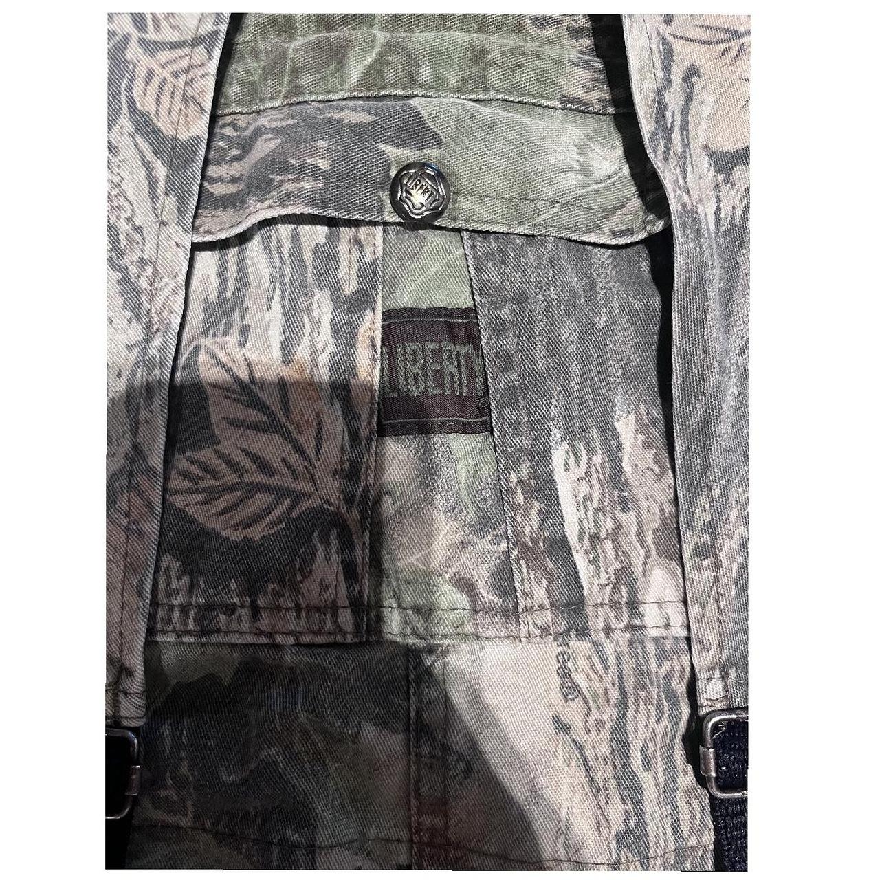 Vintage liberty camo overalls #camo - Depop