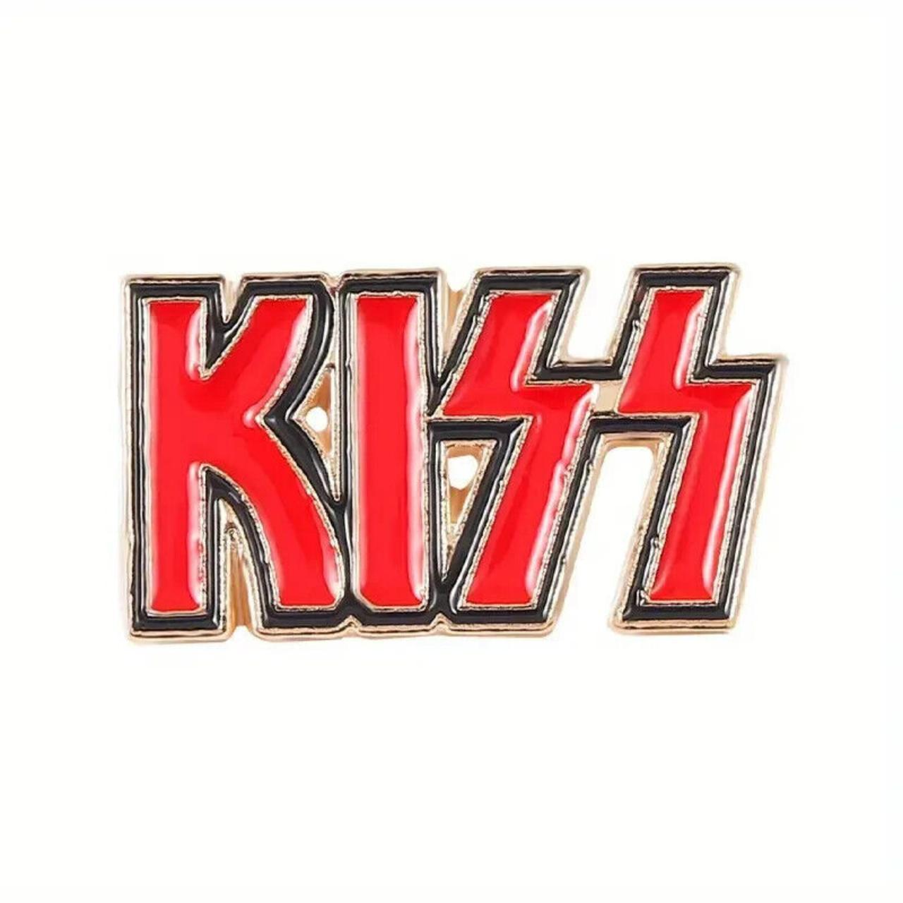Kiss band metal pin badge / brooch brand new *only 1... - Depop