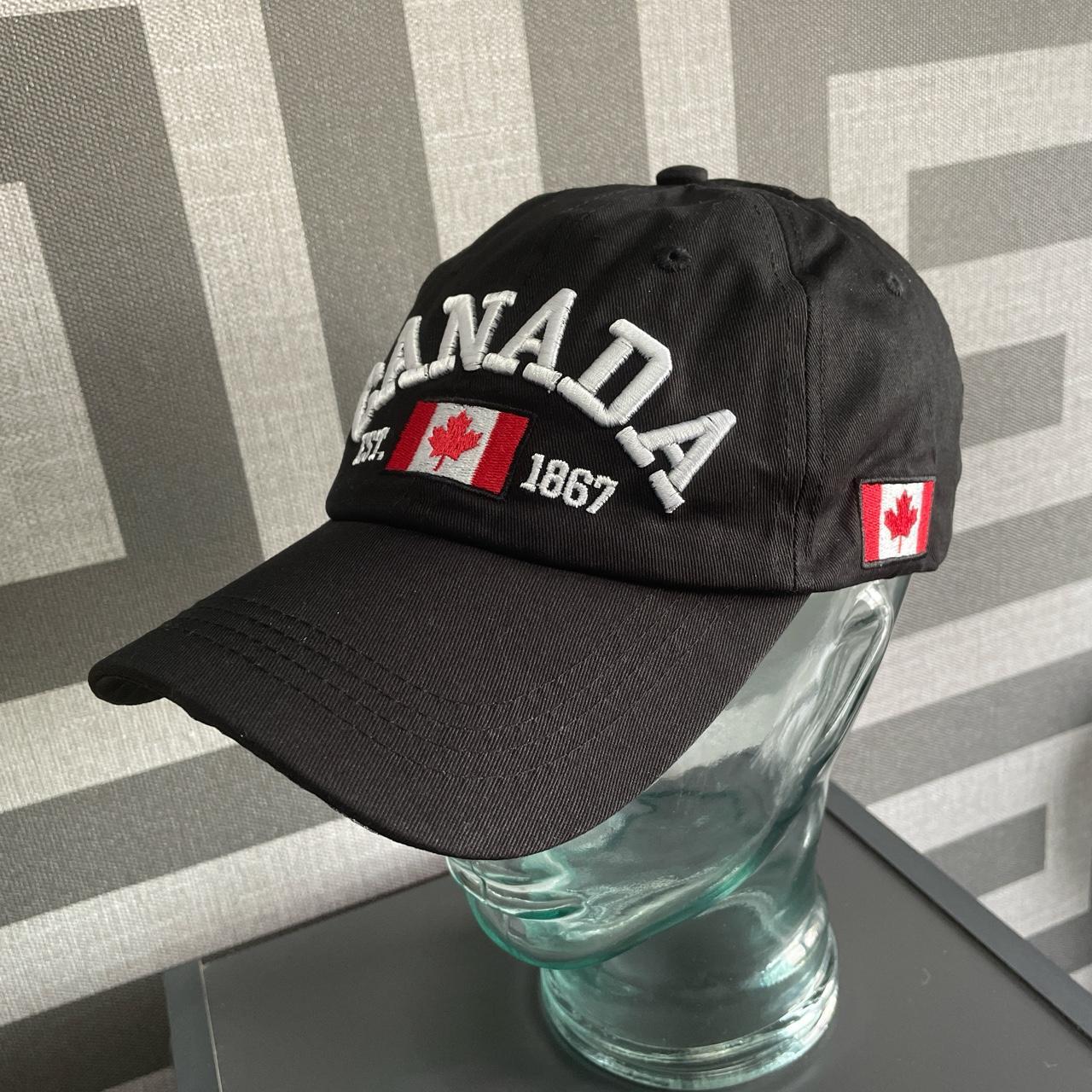 Black Canada baseball cap, adults, brand new cotton... - Depop