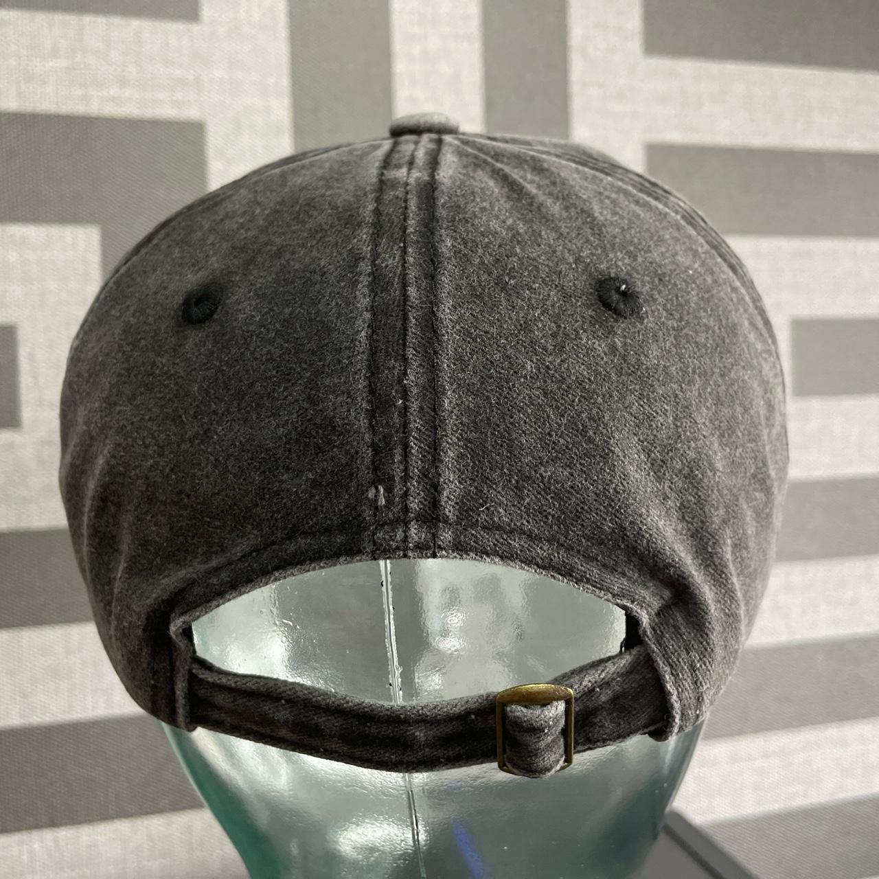 Bulls head baseball cap, brand new black / grey... - Depop