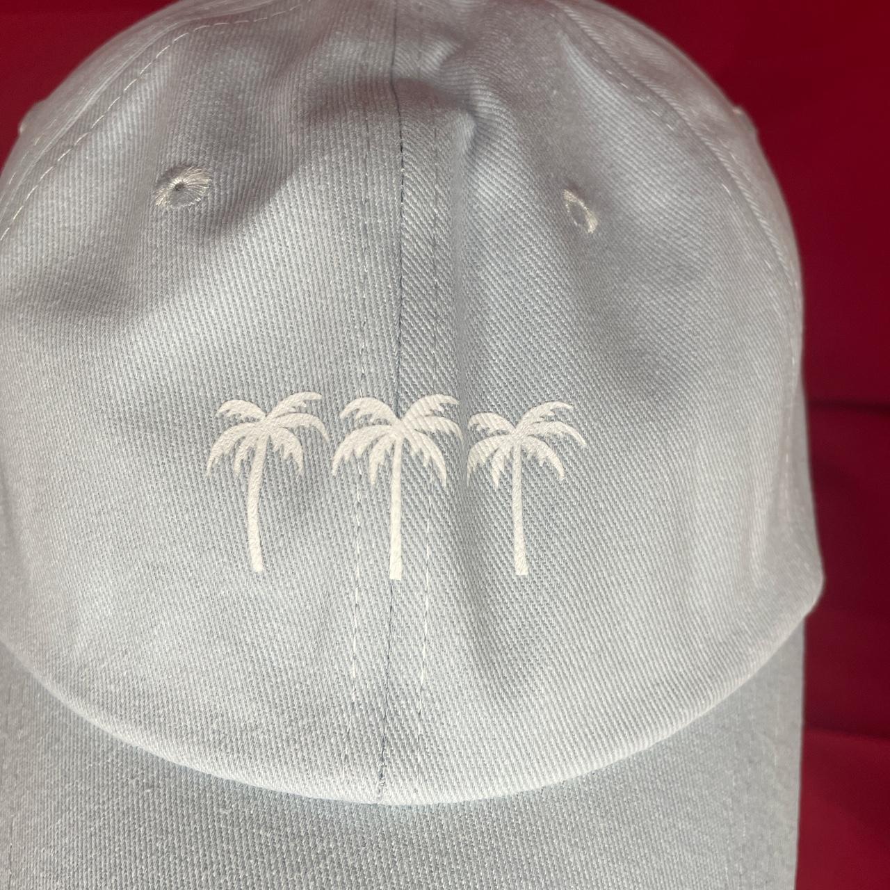 Blue coconut tree baseball cap / hat, adults,... - Depop