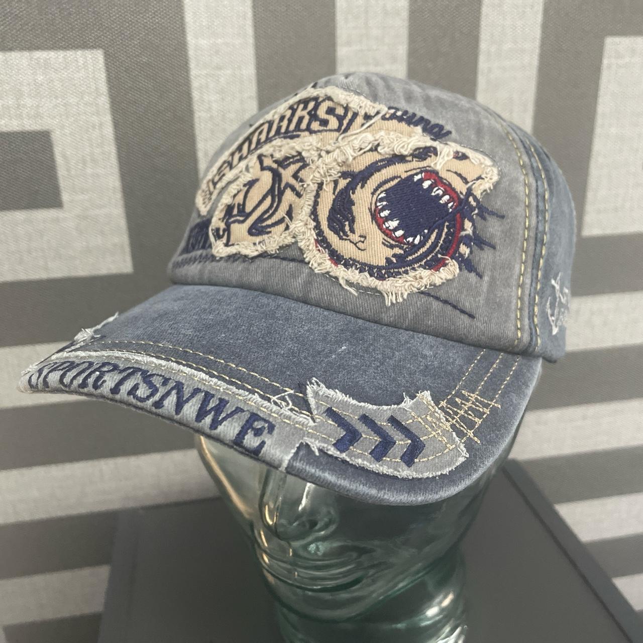 Brand new Sharks baseball cap, adults cotton blue /... - Depop