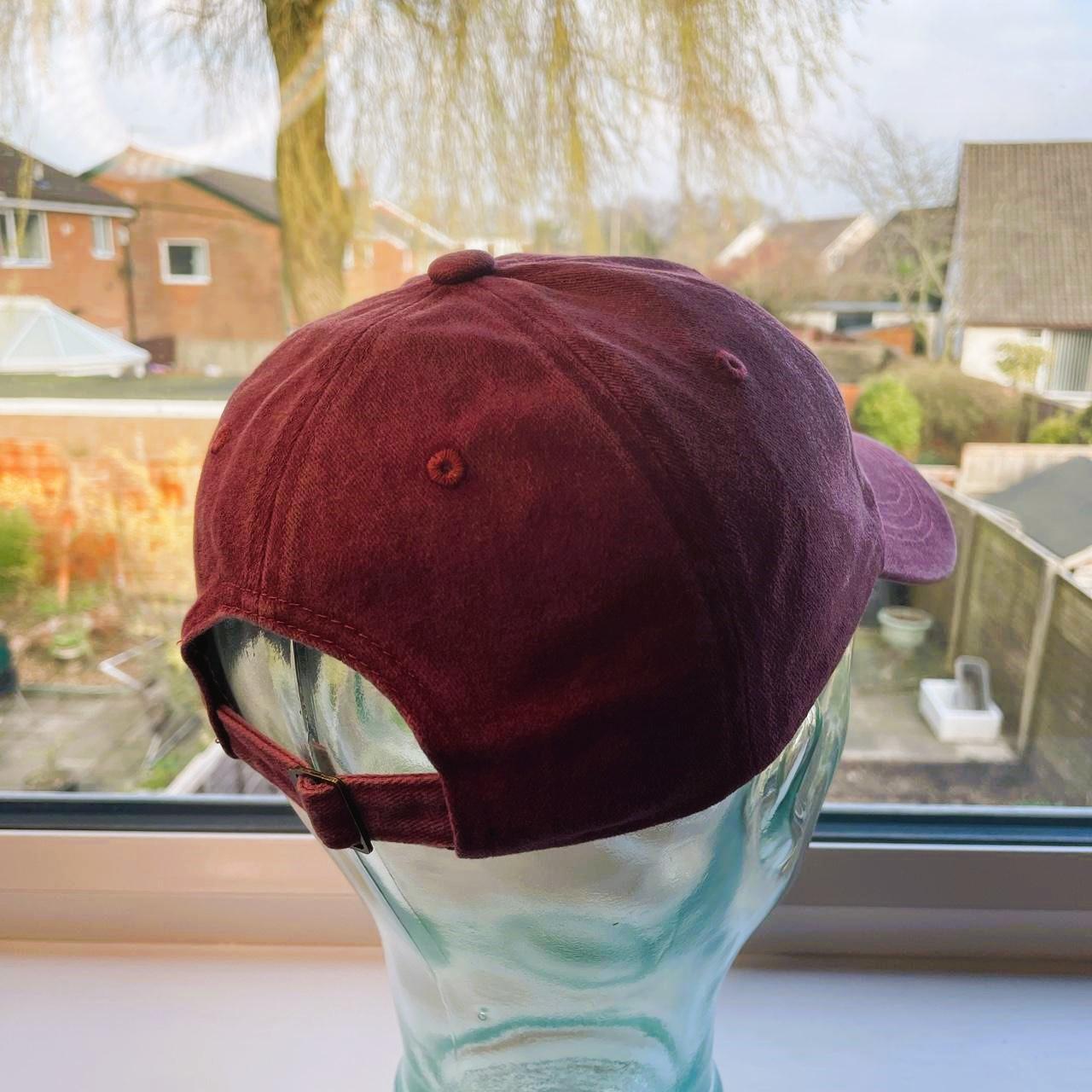 Brand new Radiohead baseball cap. Adults red cotton... - Depop