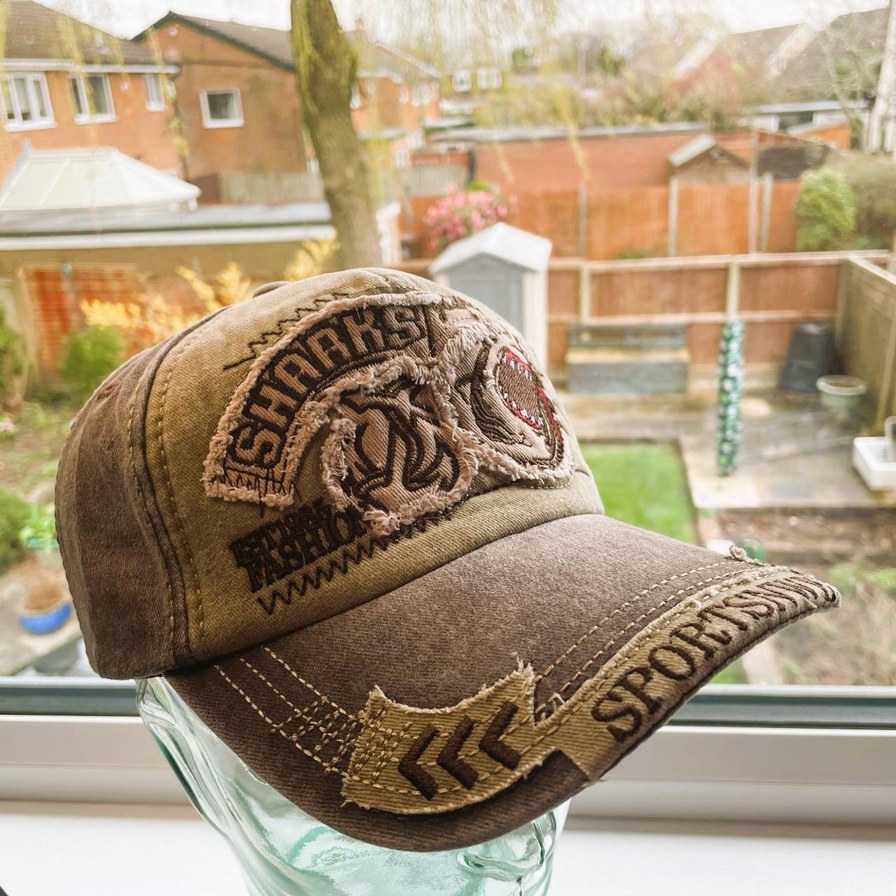 Brand new Young Sharks baseball cap. Adults khaki /... - Depop