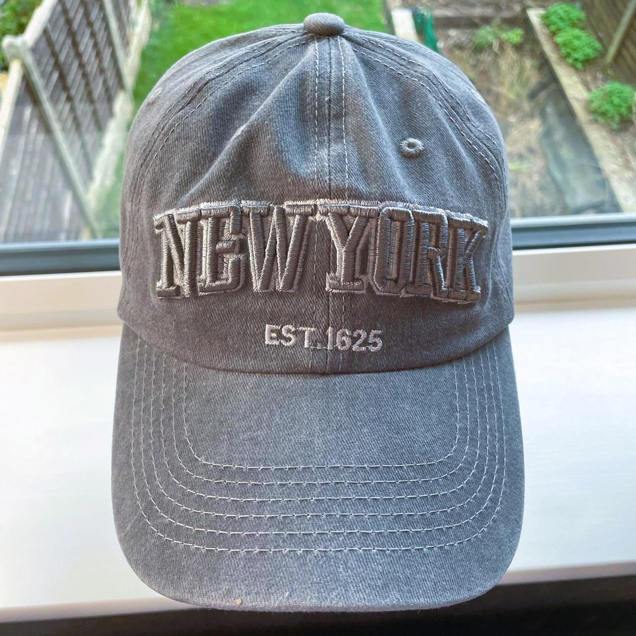 Brand new grey New York City baseball cap. Adults... - Depop